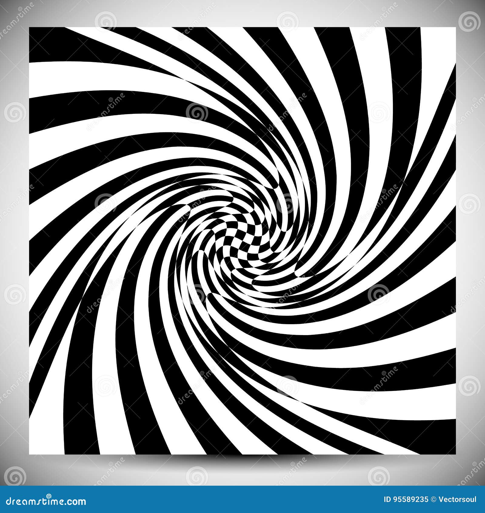 Distortion Effects on Various Patterns. Geometric Deformed Textured ...