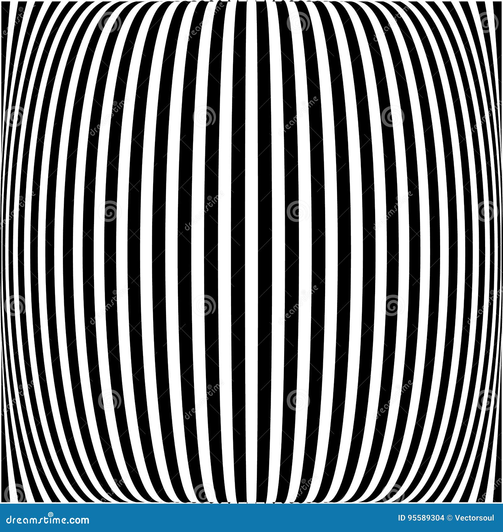 Distortion Effects on Various Patterns. Geometric Deformed Textured ...