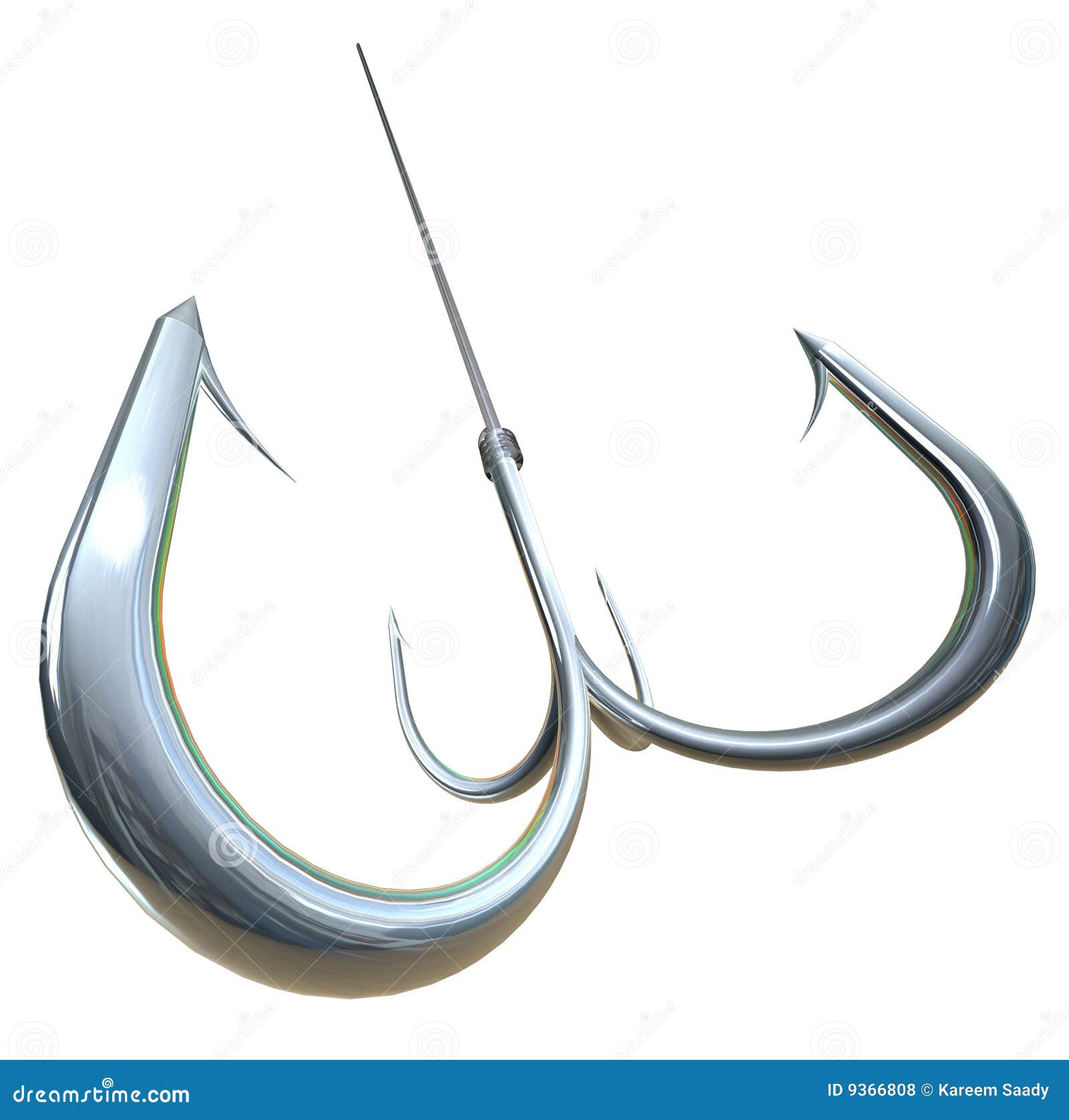 Distortion Fishing Hook stock illustration. Illustration of decoy - 9366808