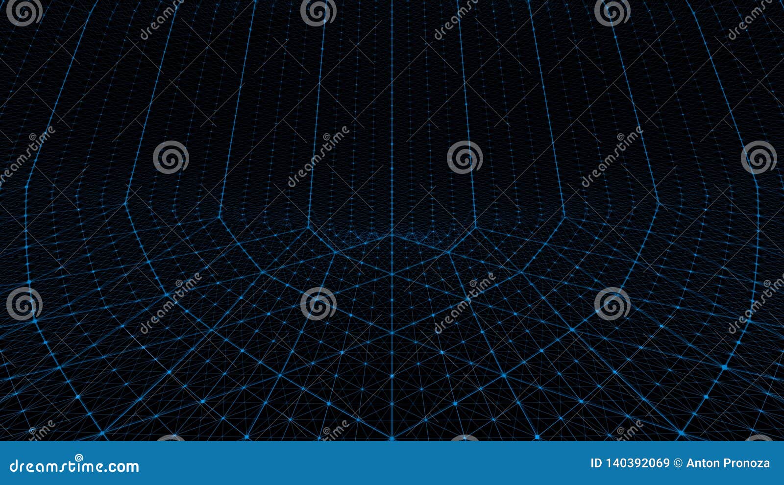 Distortion Blue Gradient Concept Icon Vector Illustration ...