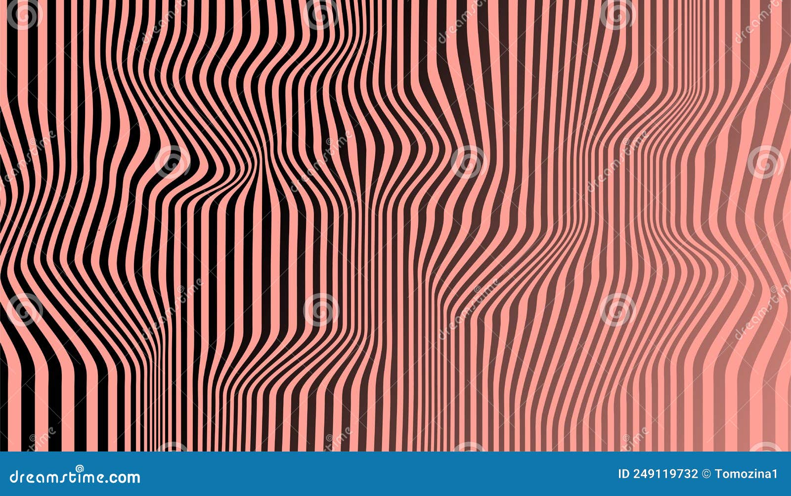 Distortion Lines Background. Distort Stripes, Abstract Modern Pattern ...