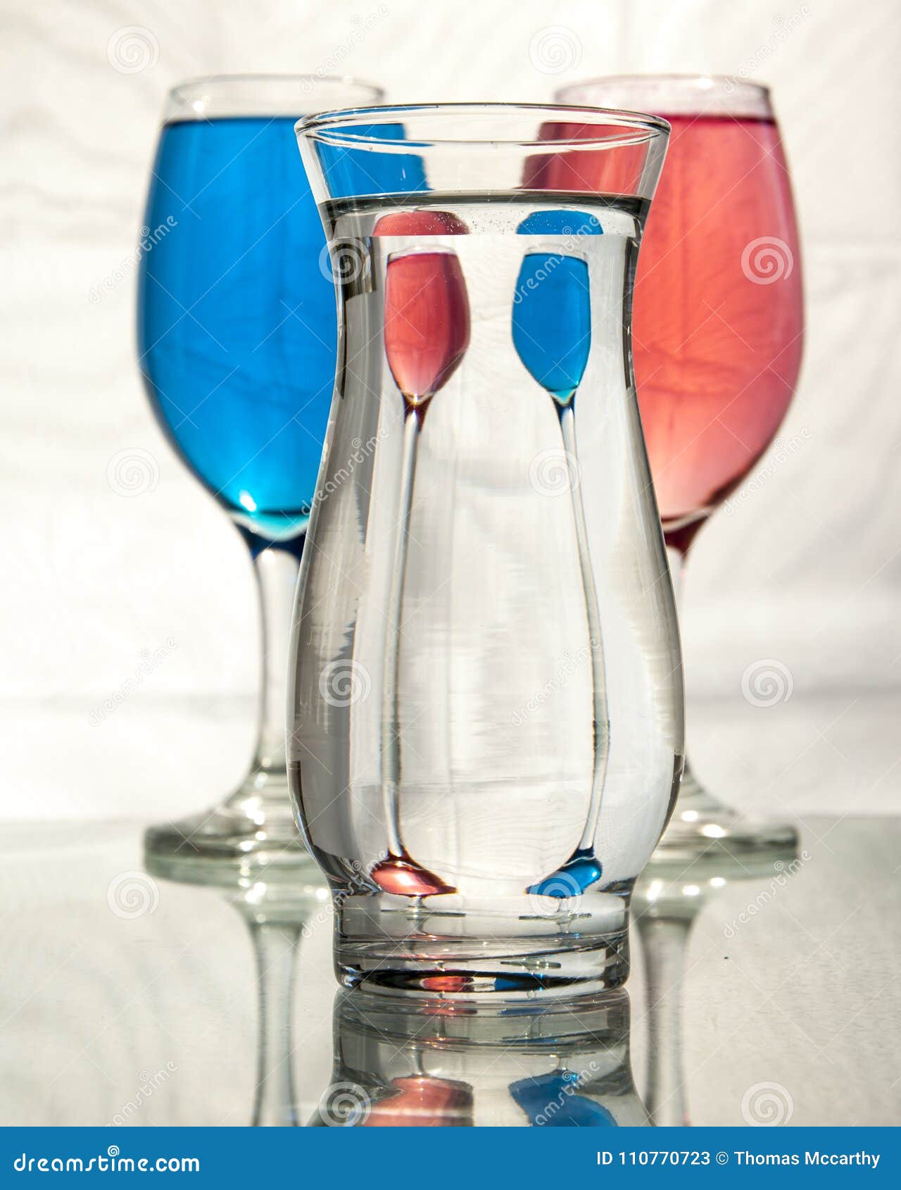 Three Glasses With Different Beers Royalty-Free Stock Photography ...