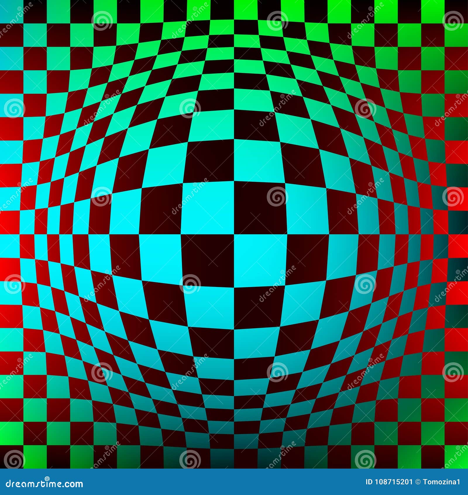 Distortion Surface With Differents Shapes Vector Illustration ...