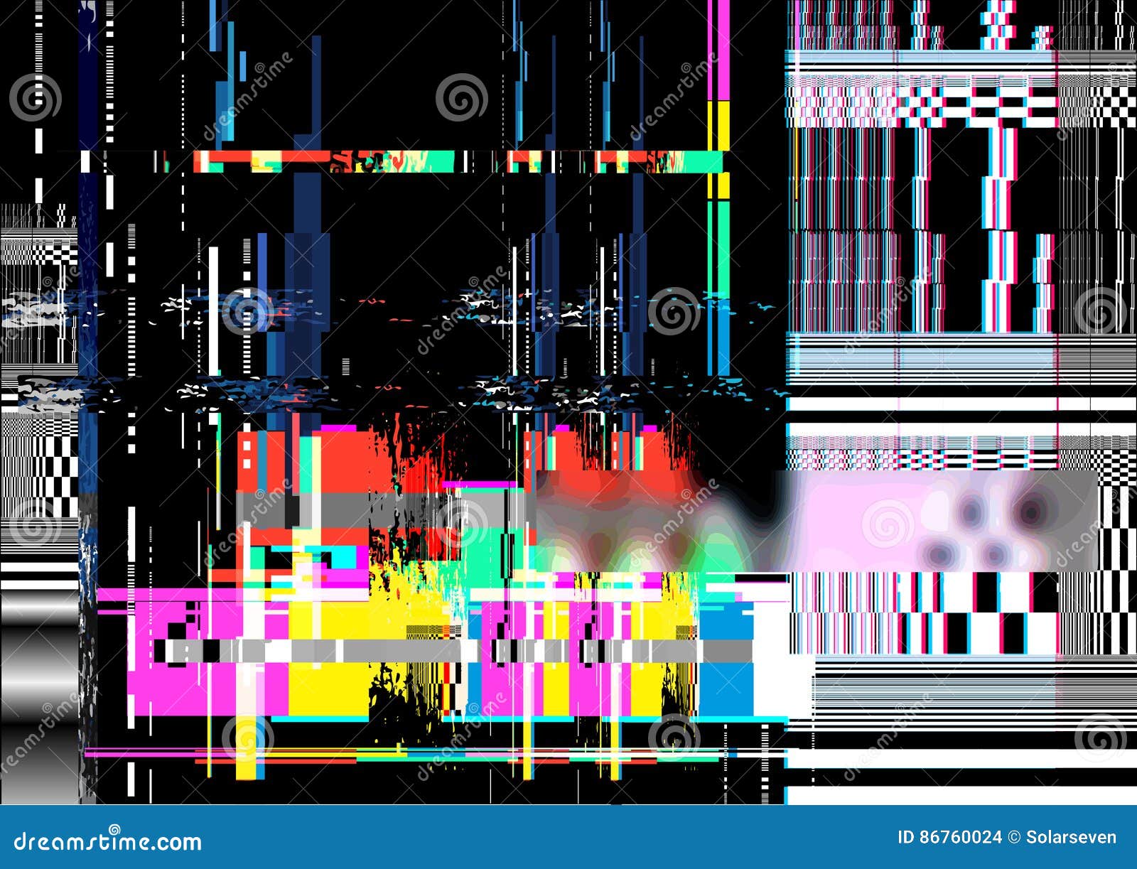 Distortion Texture Background Vector Illustration | CartoonDealer.com ...