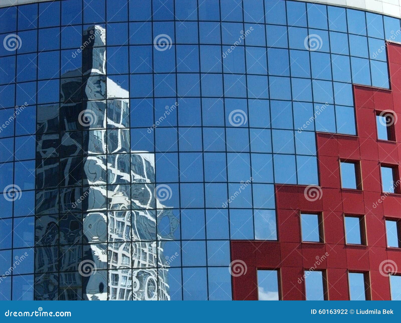 Distortions stock photo. Image of house, blue, apartment - 60163922