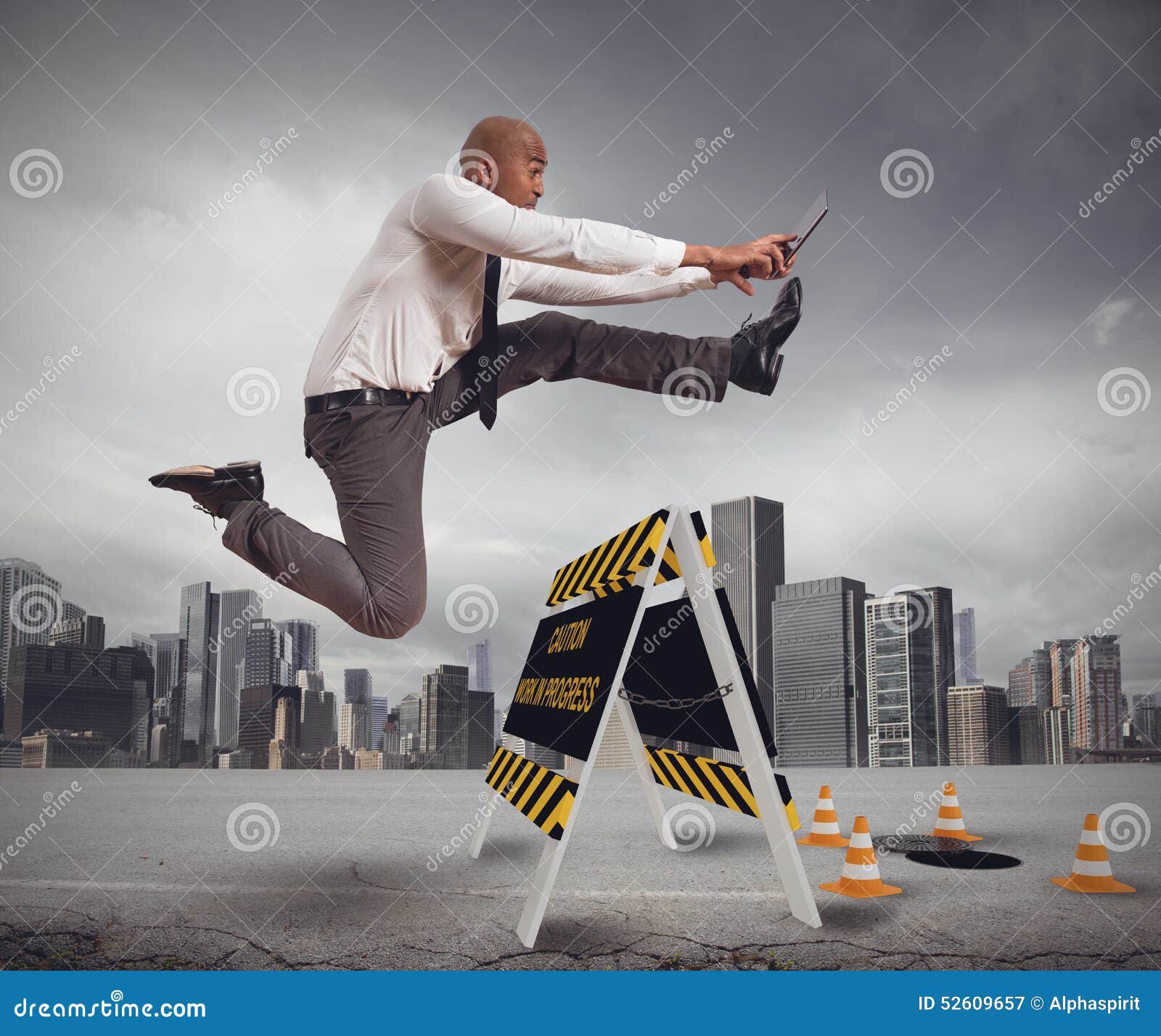 Distracted Businessman Distracted Stock Image - Image of beware ...