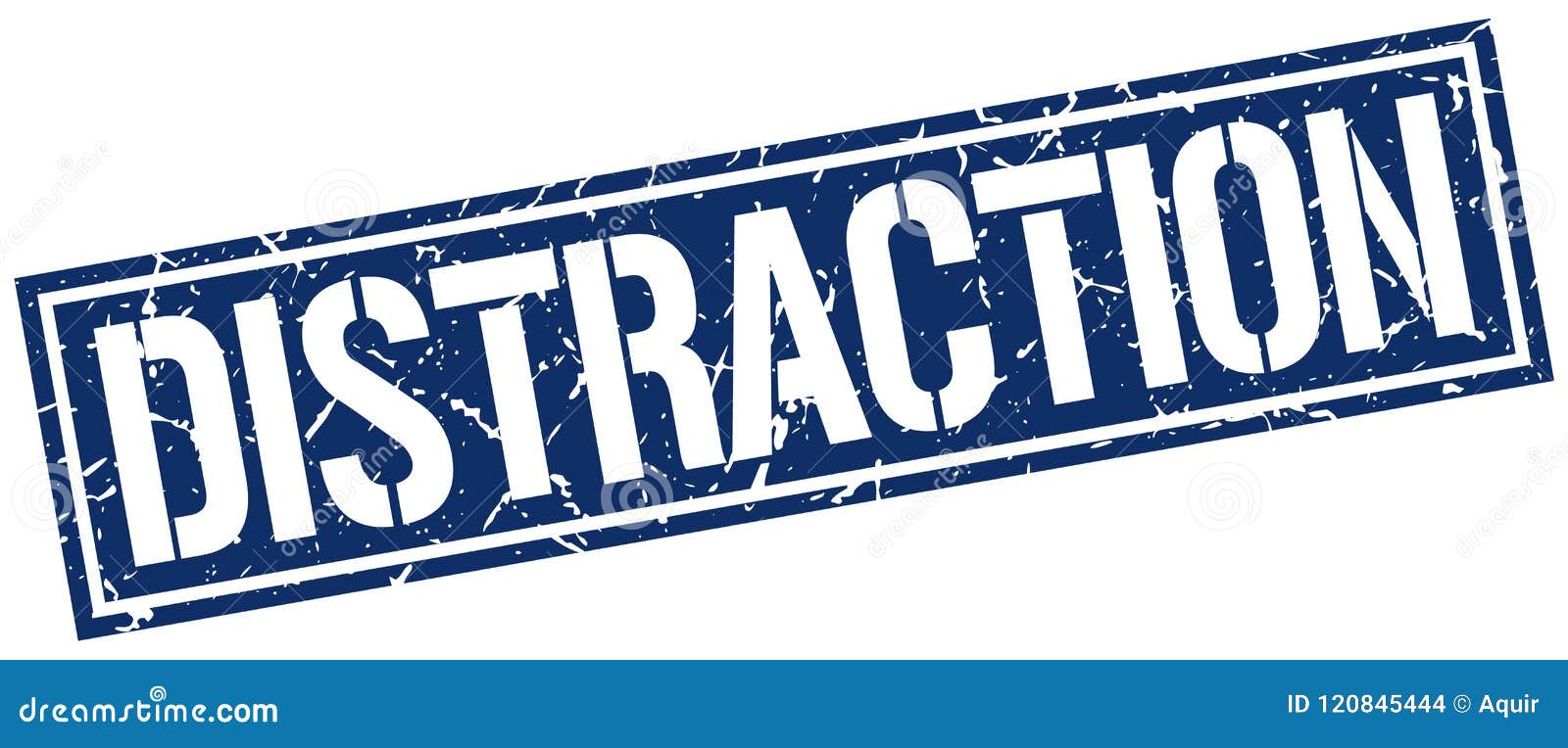 Distraction stamp stock vector. Illustration of seal - 120845444