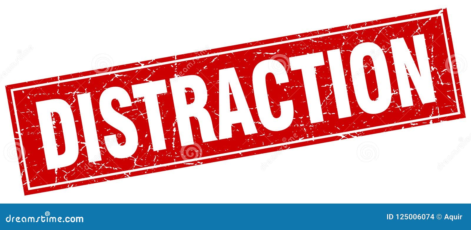 Distraction stamp stock vector. Illustration of retro - 125006074