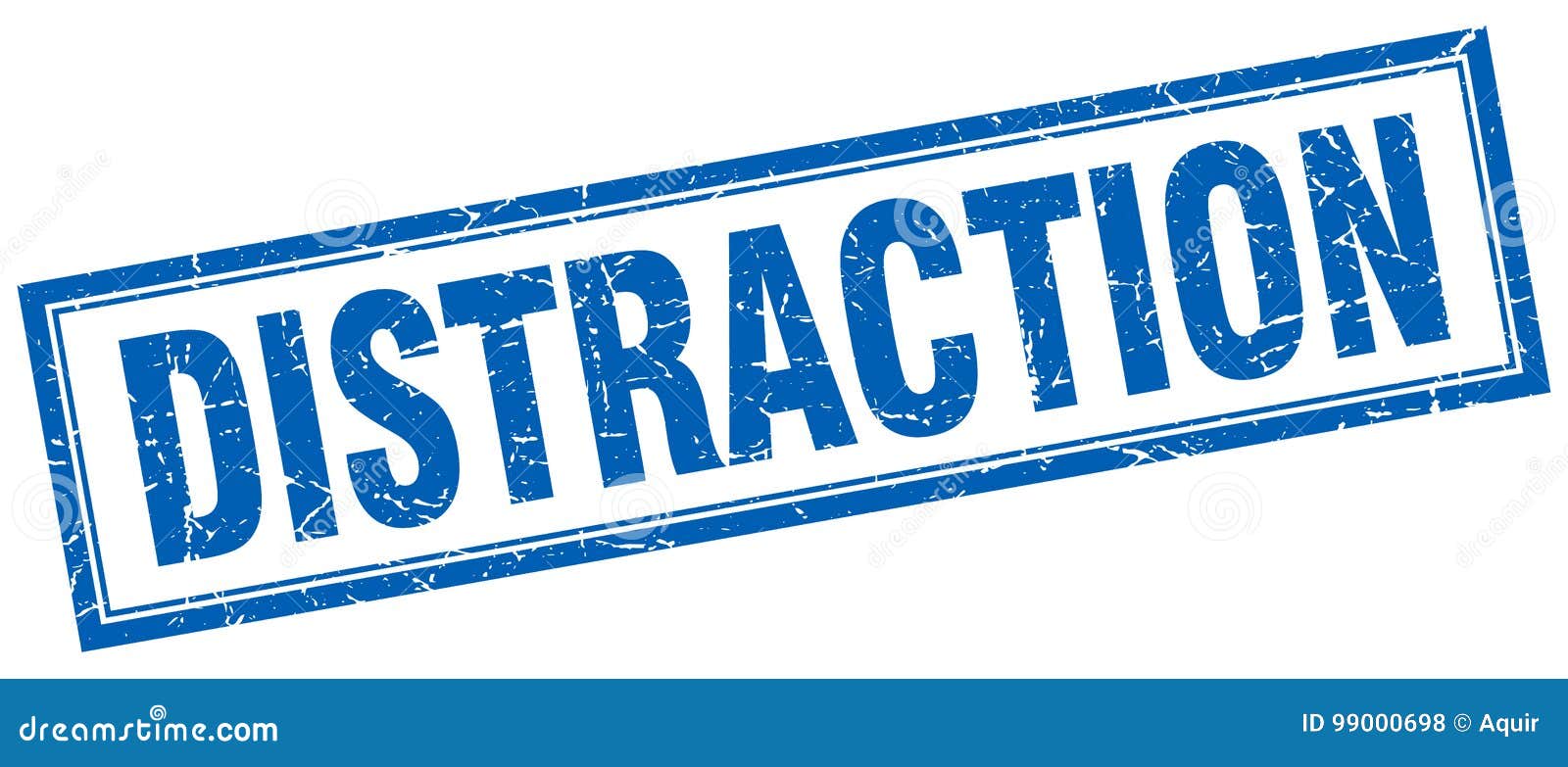 Distraction stamp stock vector. Illustration of stamp - 99000698