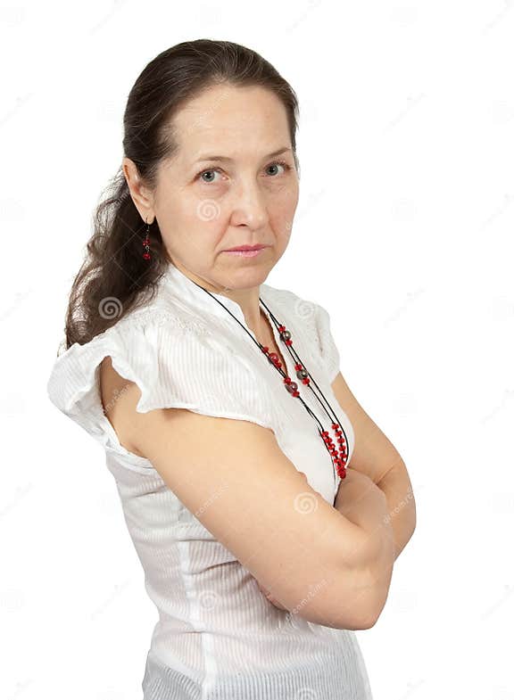 Distraught stock image. Image of isolated, modern, portrait - 18999427