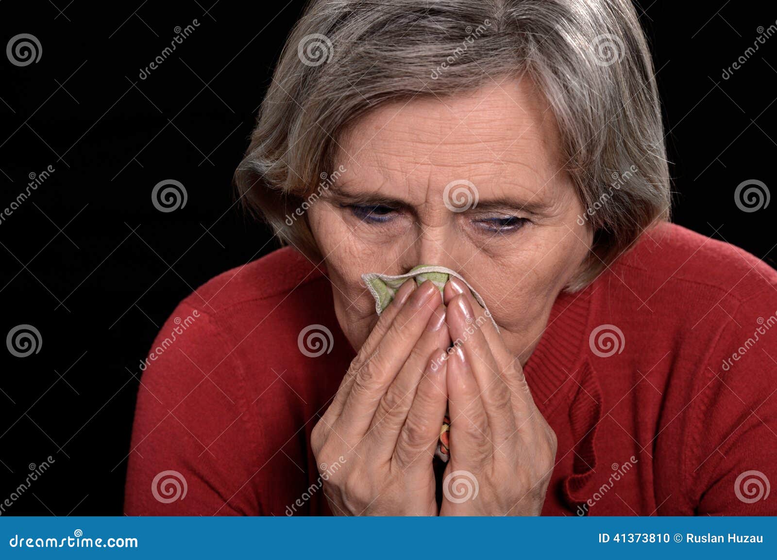 Distraught old woman stock photo. Image of hopeless, indoors - 41373810