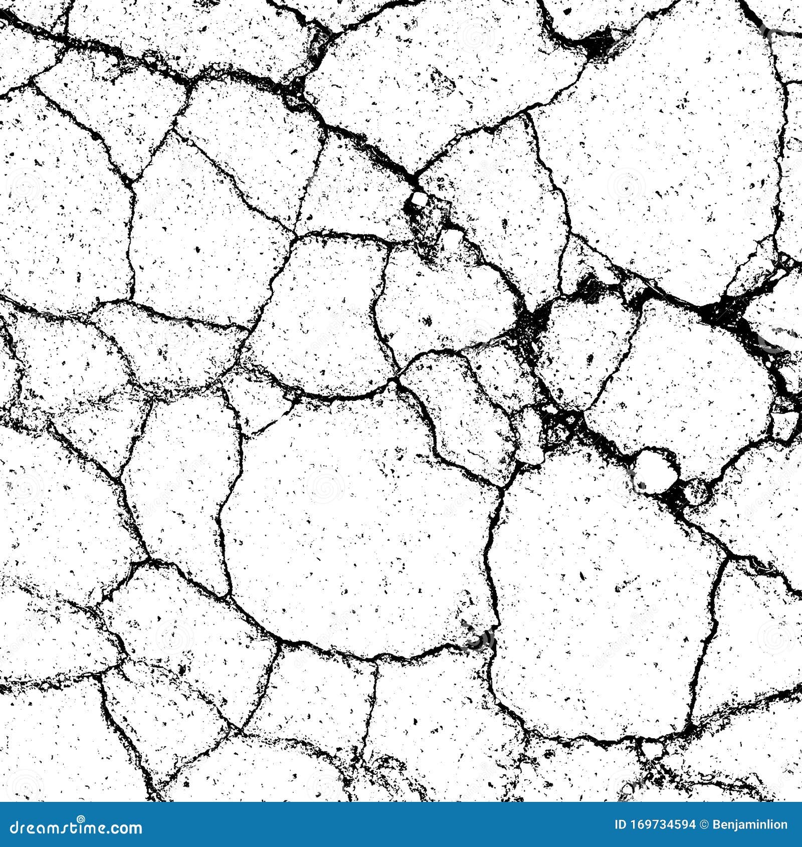 Distress Cracked Texture Vector Illustration | CartoonDealer.com #42131766