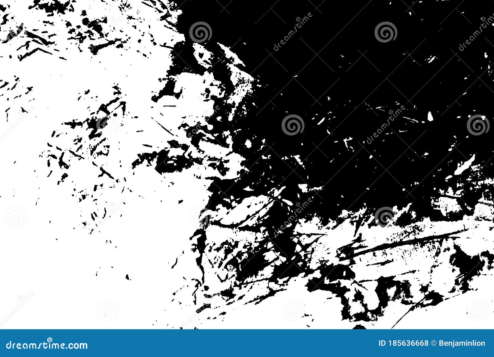 Distress Overlay Texture stock vector. Illustration of damaged - 185636668