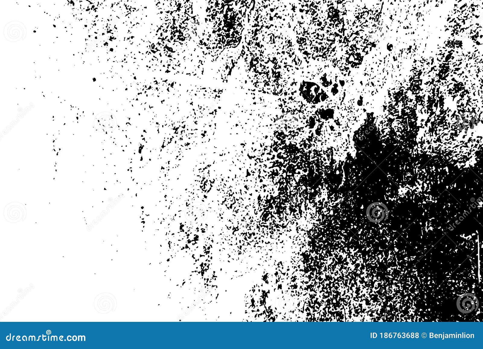 Distress Overlay Texture stock vector. Illustration of grunge - 186763688