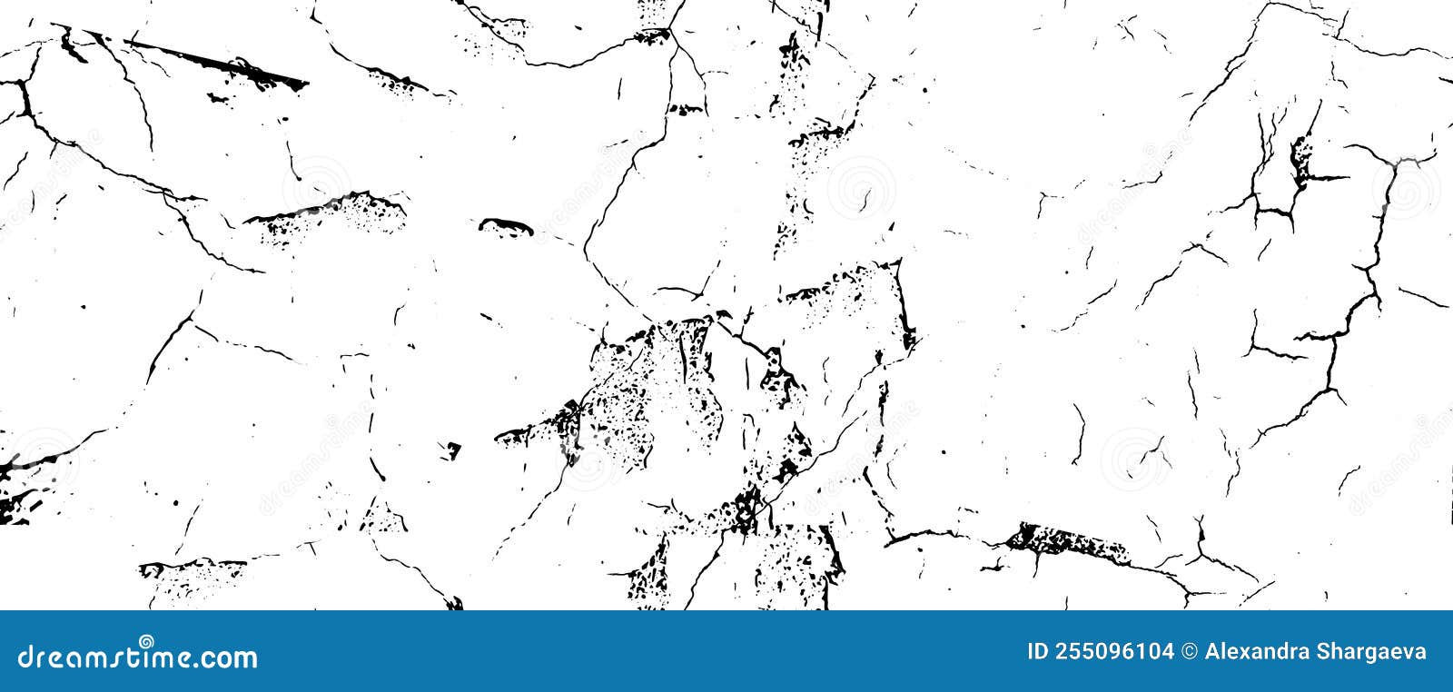 Distress Grunge Texture Seamless Pattern Halftone Stock Vector ...