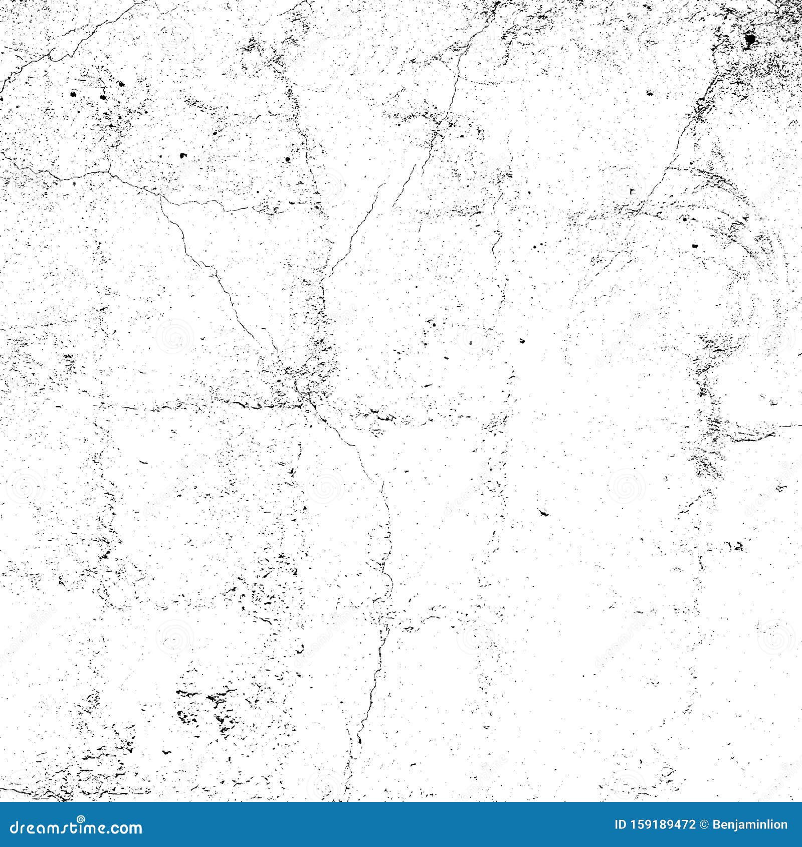 Distress Old Cracked Rusty Metal Texture. Vector Illustration ...