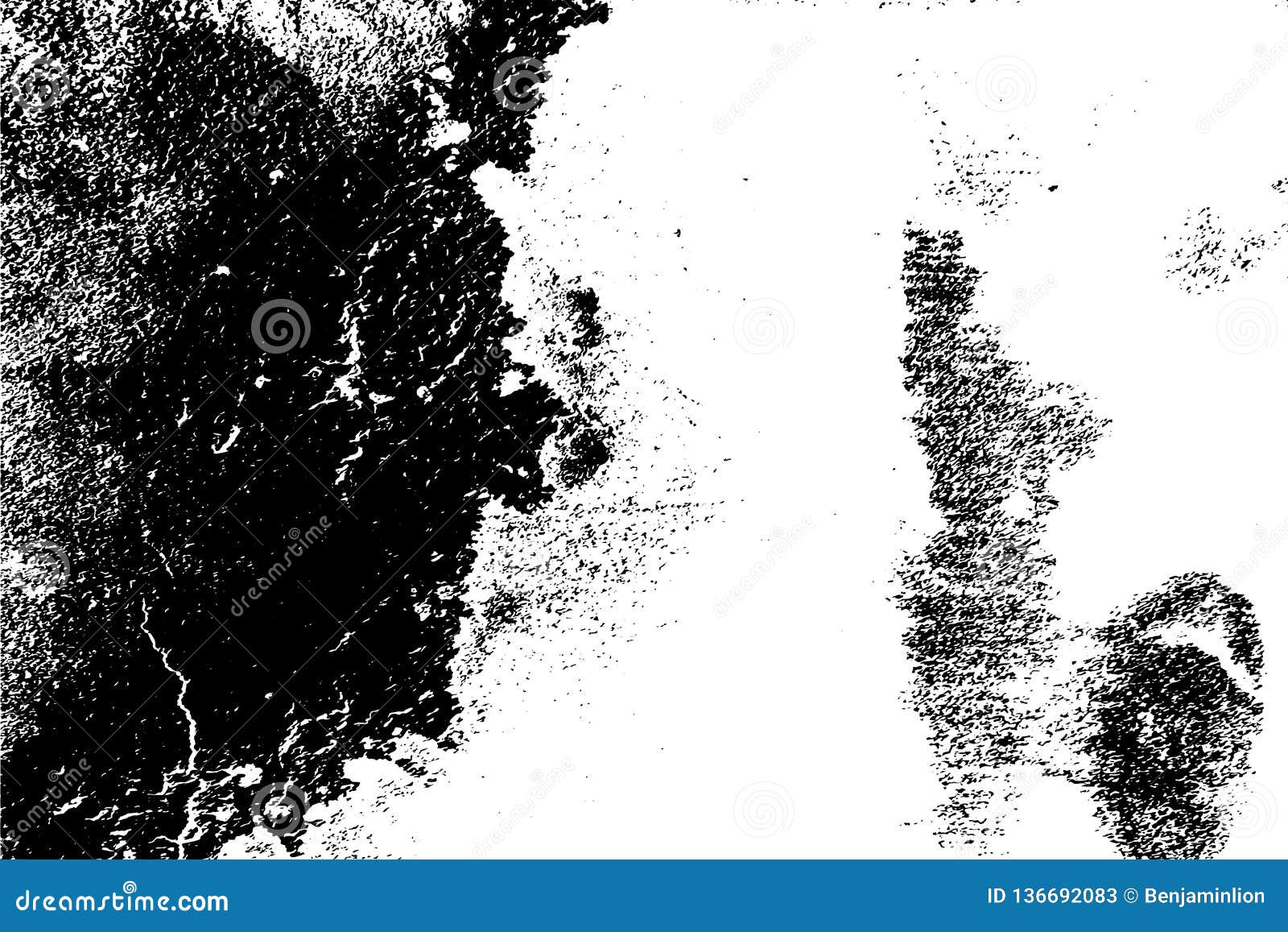 Distress Overlay Texture stock vector. Illustration of grunge - 136692083