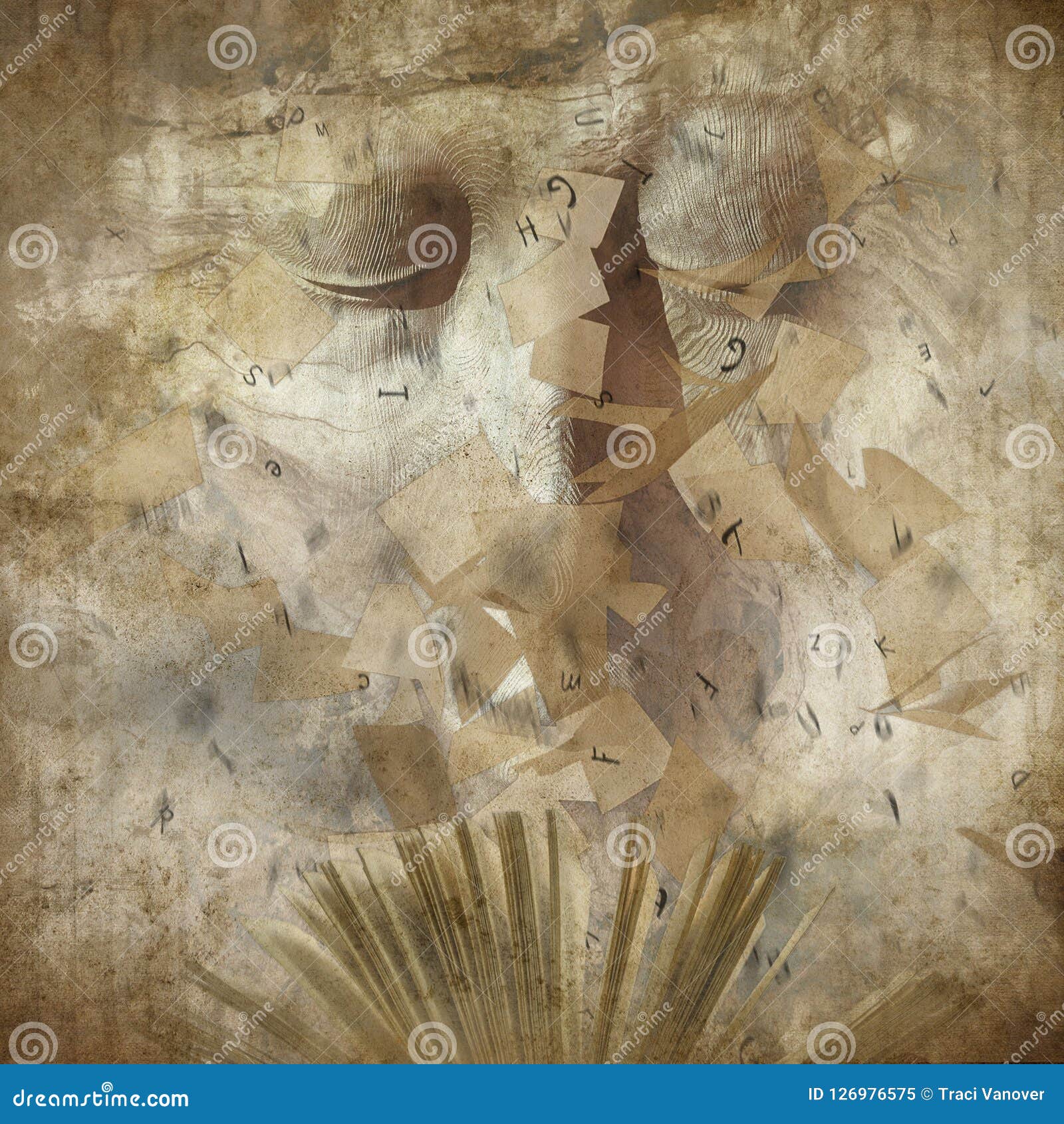 Abstract Collage Of Backgrounds Of Corrugated Colored Cardboard Stock ...