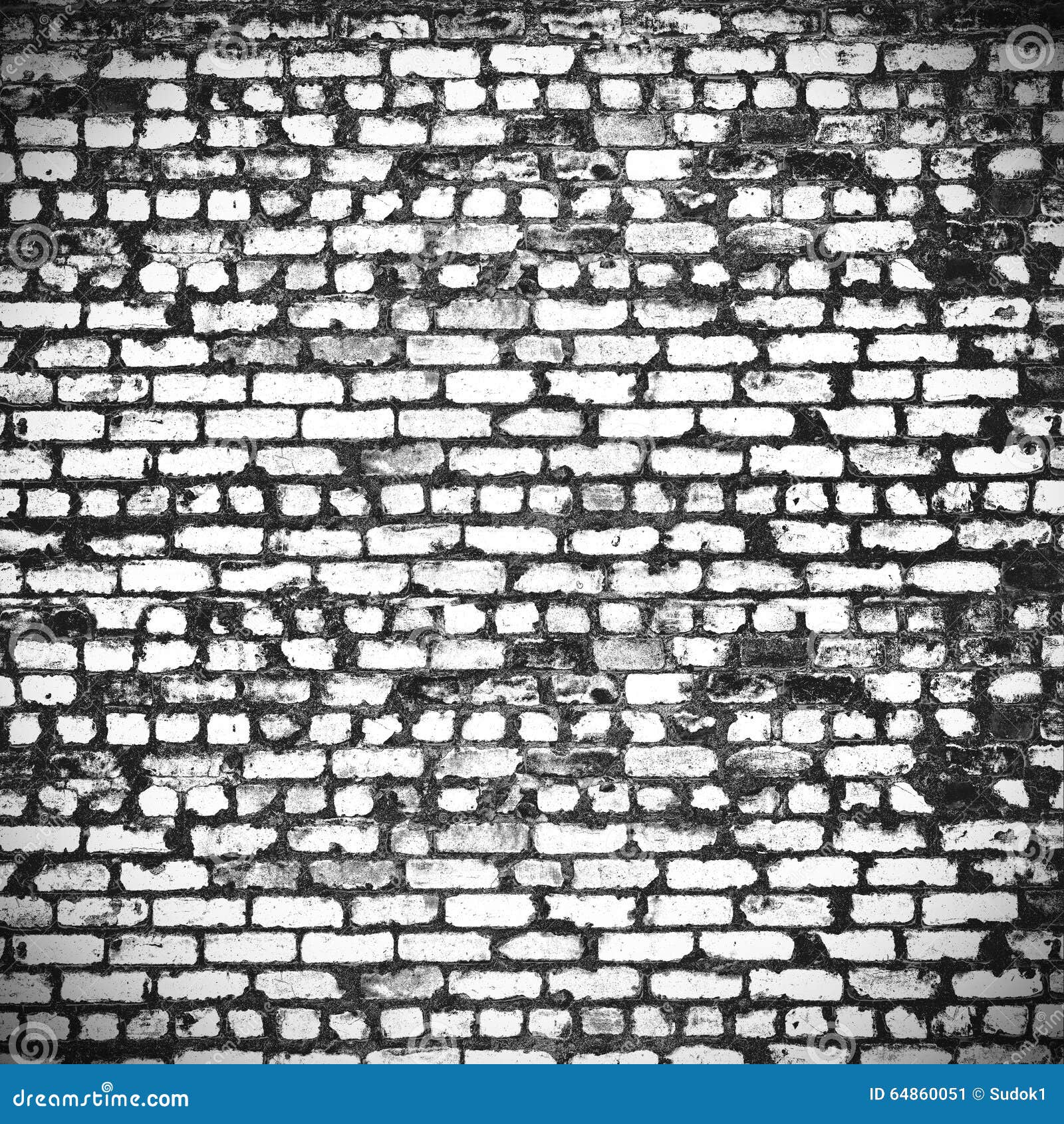 Distressed Brick Wall in the City Stock Image - Image of copy, backdrop ...