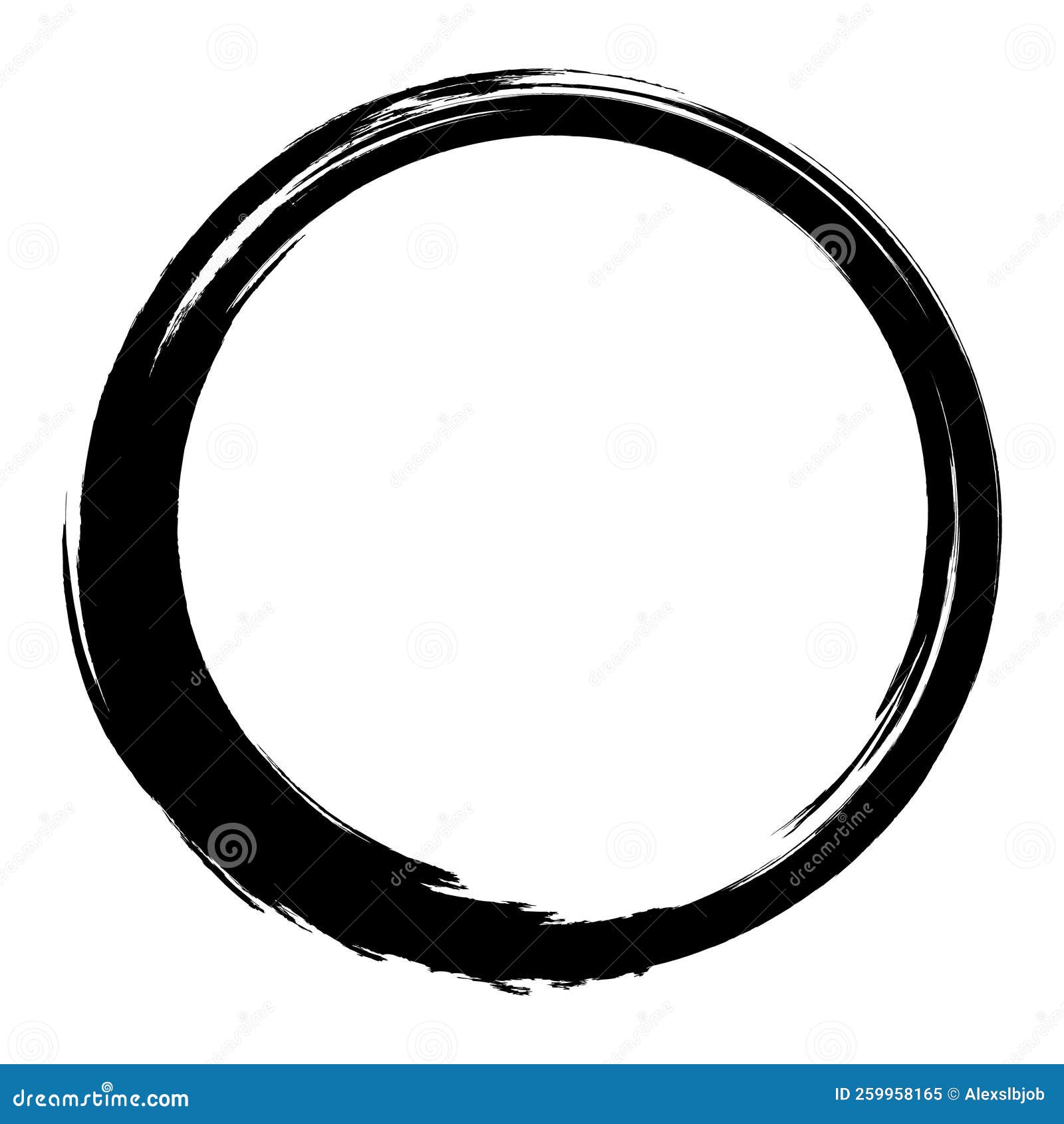 Distressed Circle, Grunge Frame. Seal. Design Element Stock Vector ...