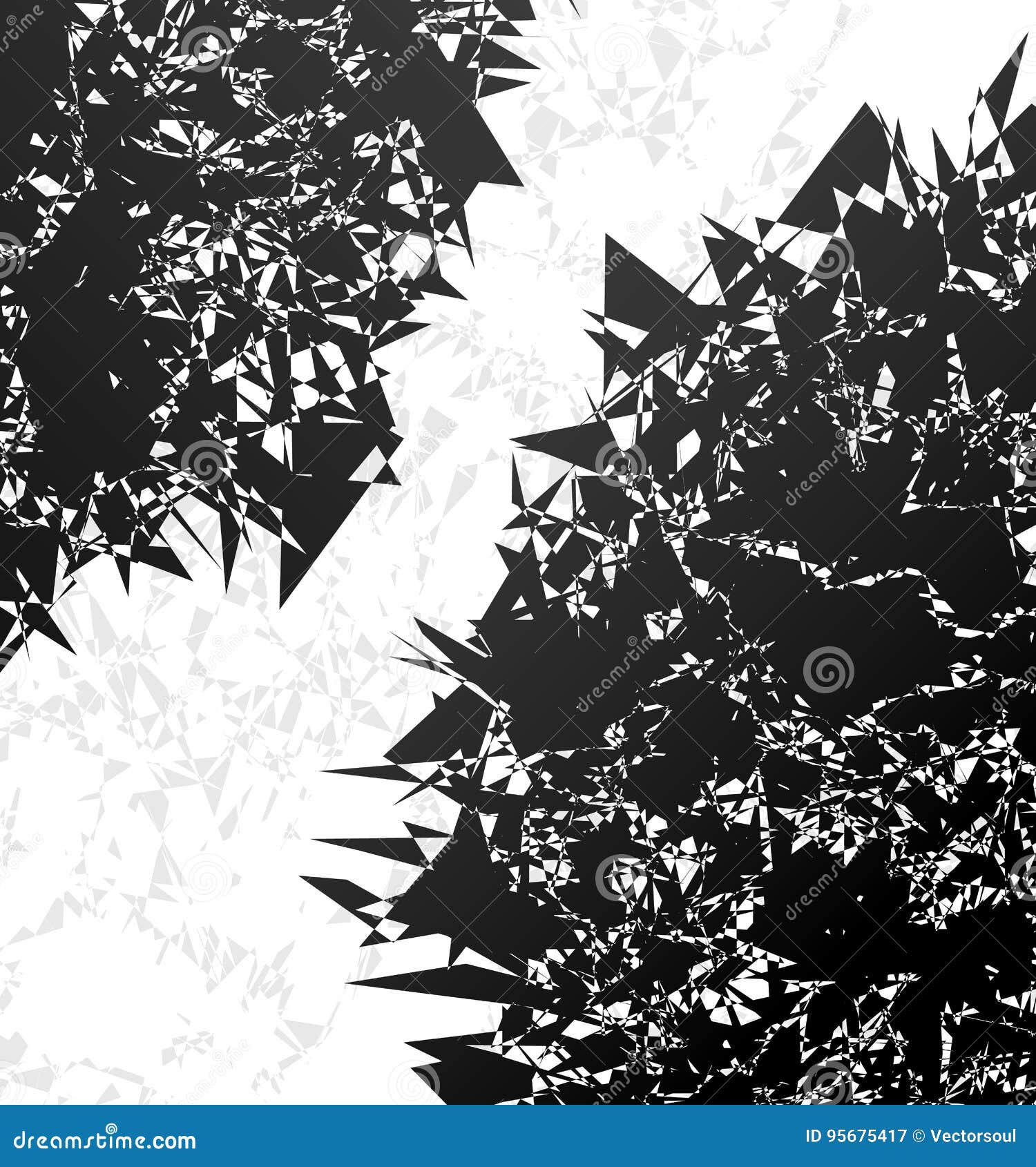 Distressed Design Element. Abstract Textured Geometric Shape Stock ...