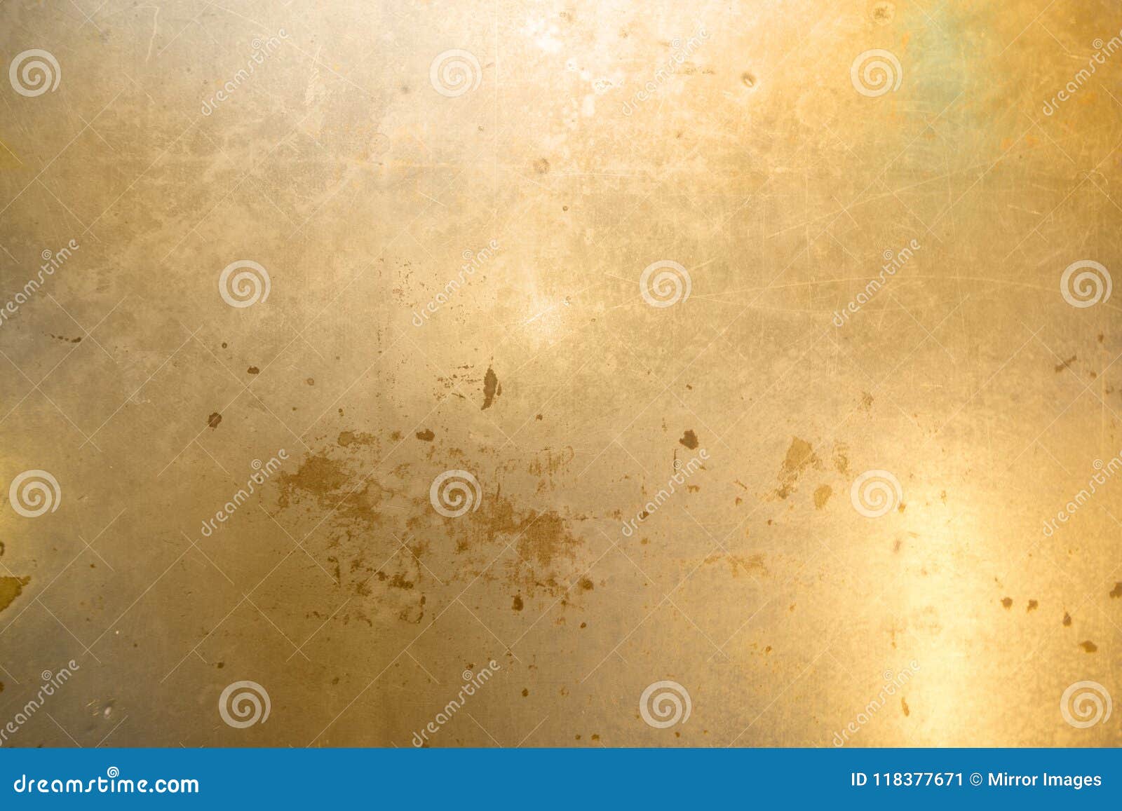 Distressed Gold Copper Bronze Sheet Metal Surface Background Stock ...