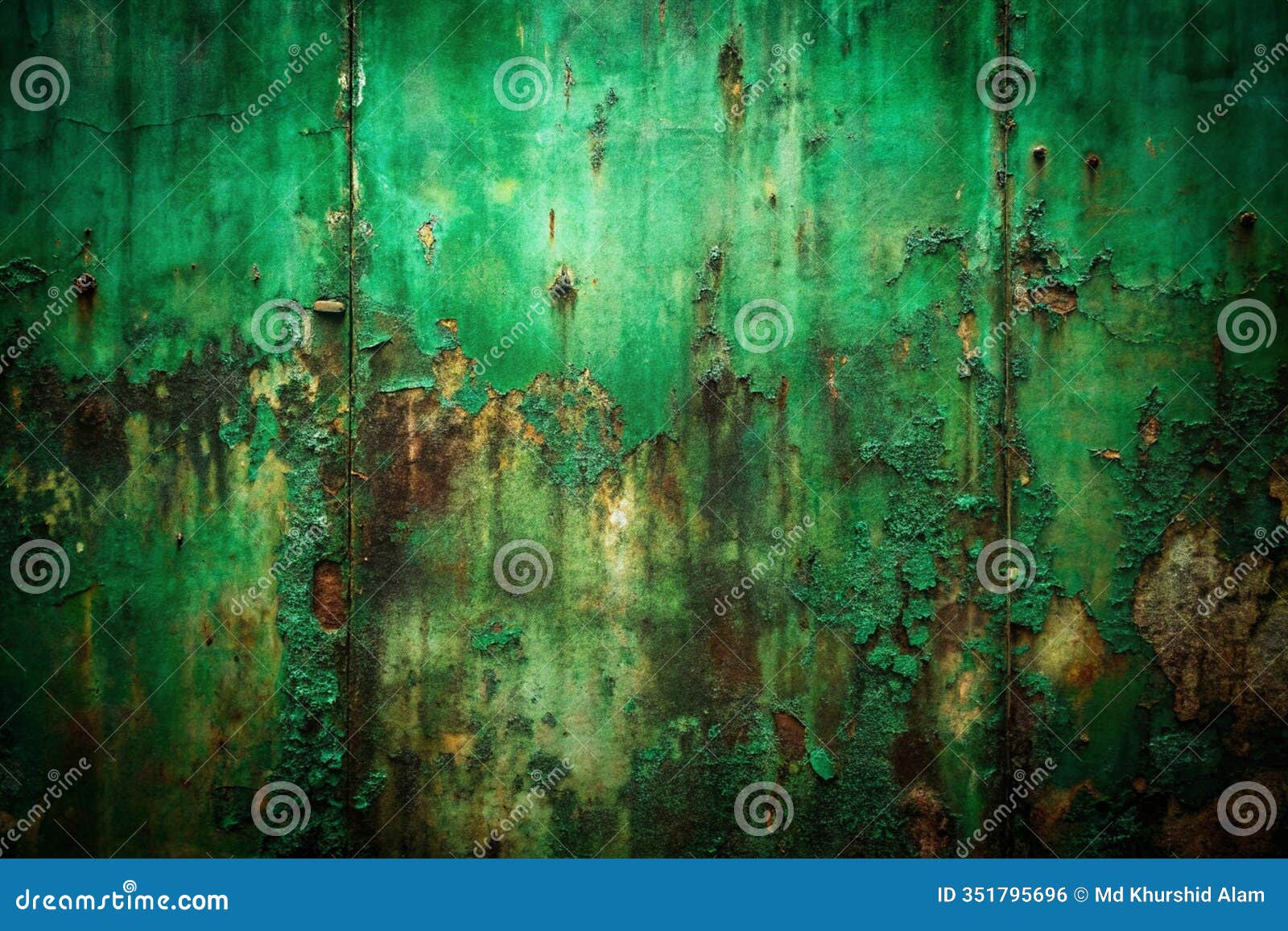 Distressed Green Wall Texture with Scratches, Corrosion, and Rustic ...