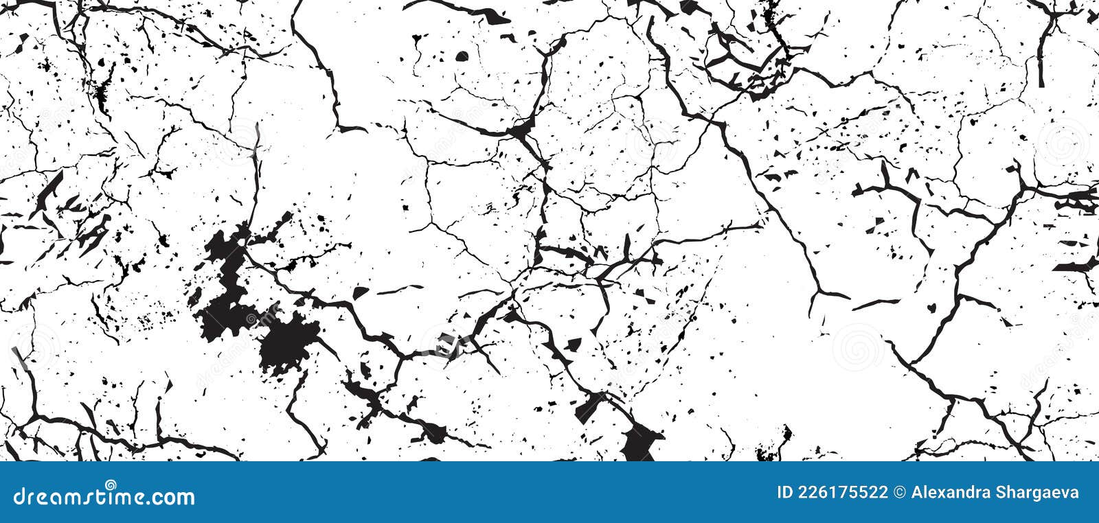 Distressed Grunge Texture. Seamless Pattern Stock Vector - Illustration ...