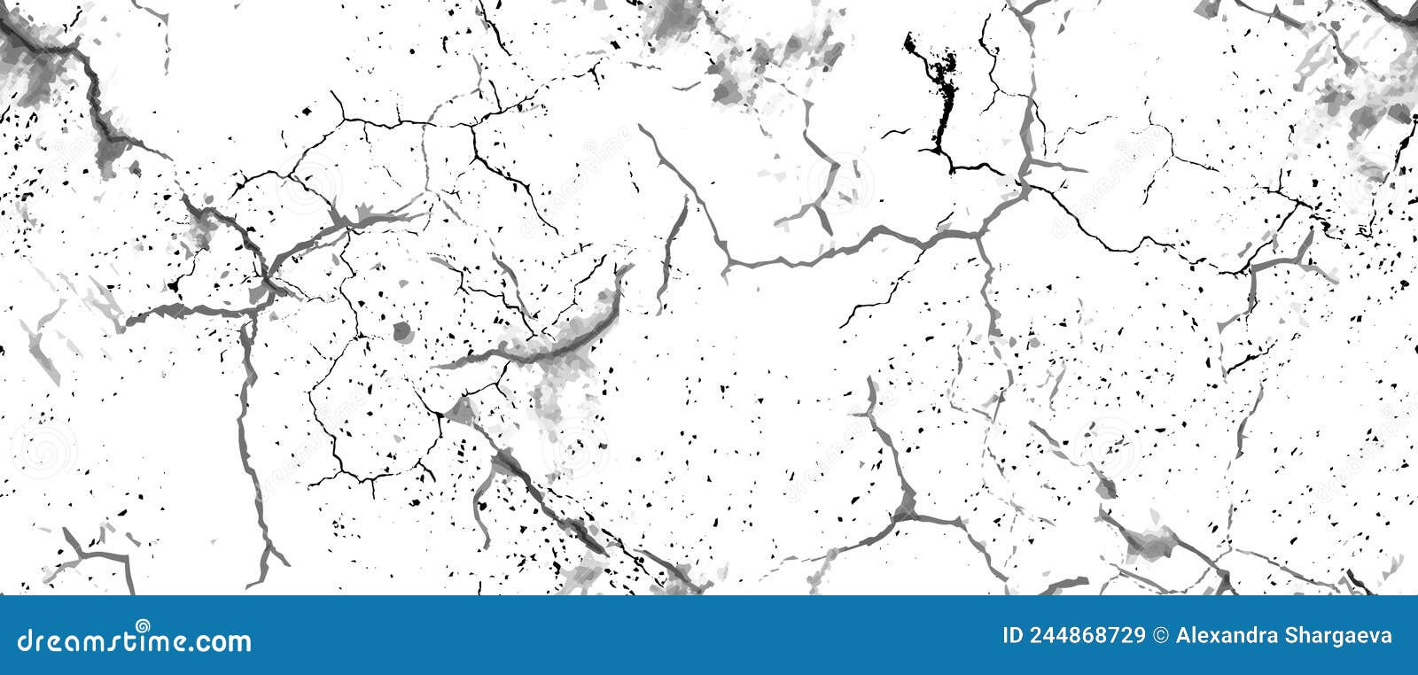 Distressed Grunge Texture. Seamless Pattern Stock Vector - Illustration ...