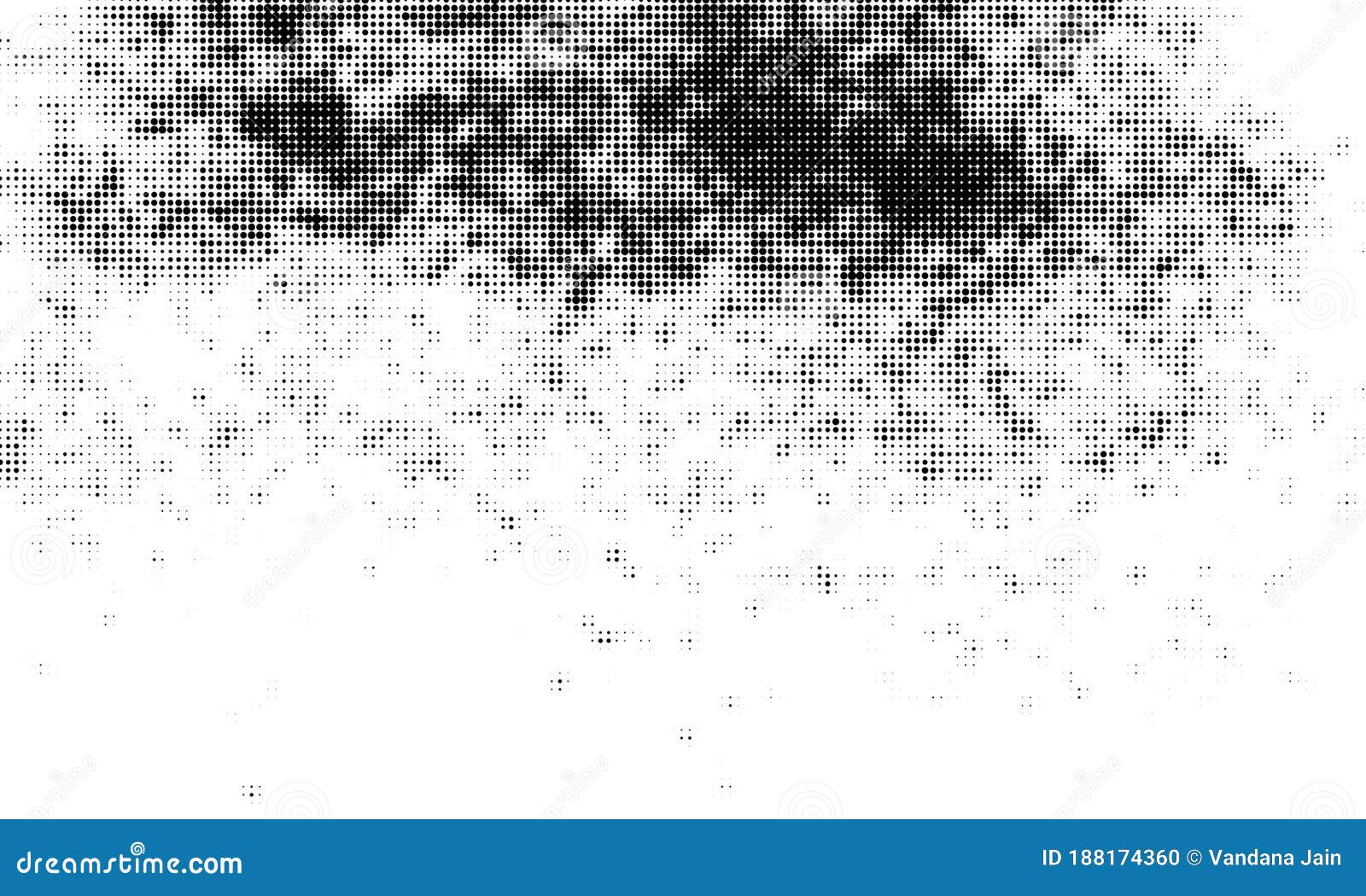 Distressed Halftone Grunge Black and White Vector Texture -texture of ...
