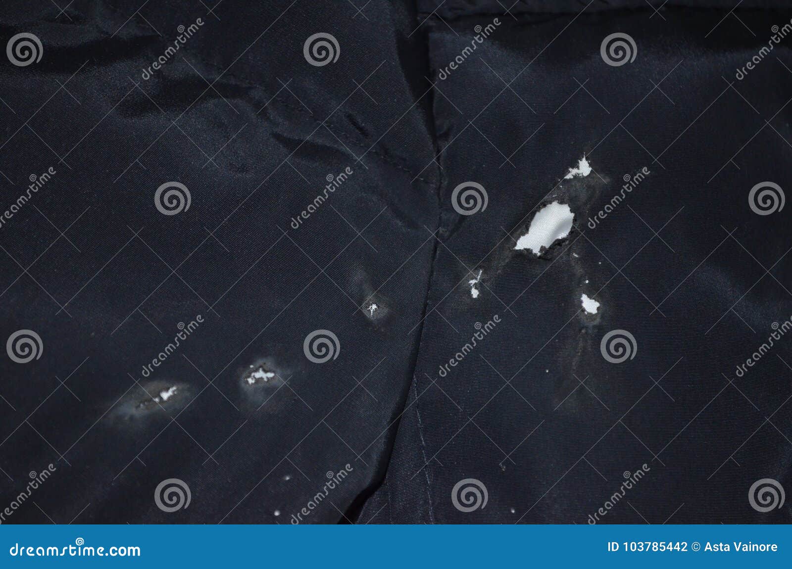 Distressed holes stock photo. Image of closeup, frayed - 103785442
