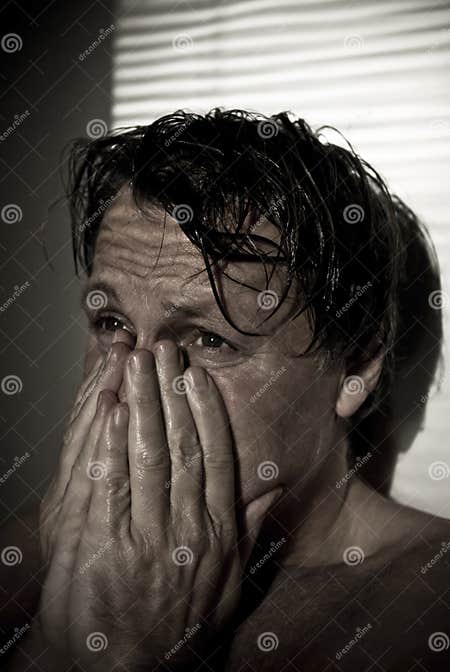 Distressed man. stock image. Image of breakdown, bankrupt - 8004615