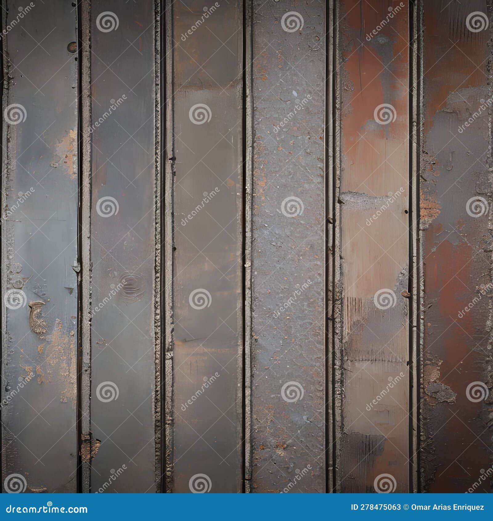 446 Distressed Metal: a Textured and Weathered Background Featuring ...