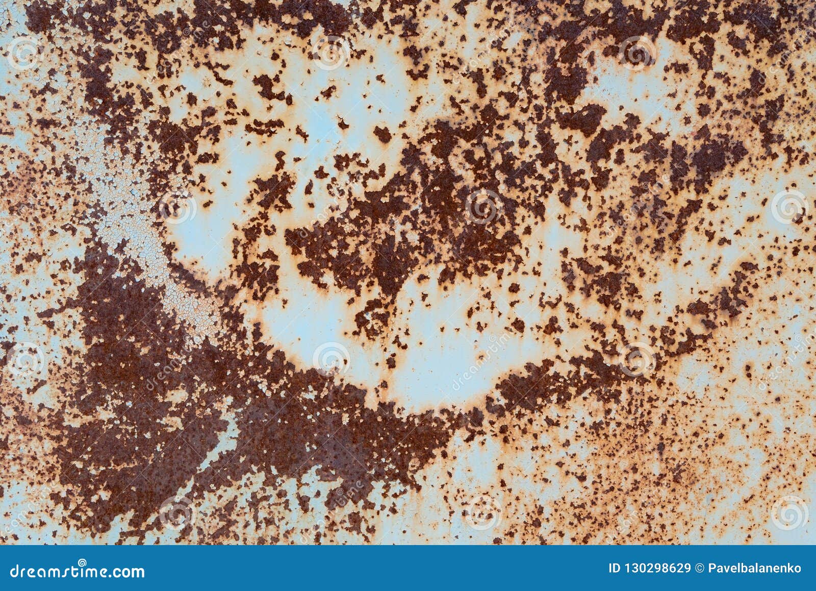 Distressed Metallic Grunge Surface with Rust Stains Stock Image - Image ...