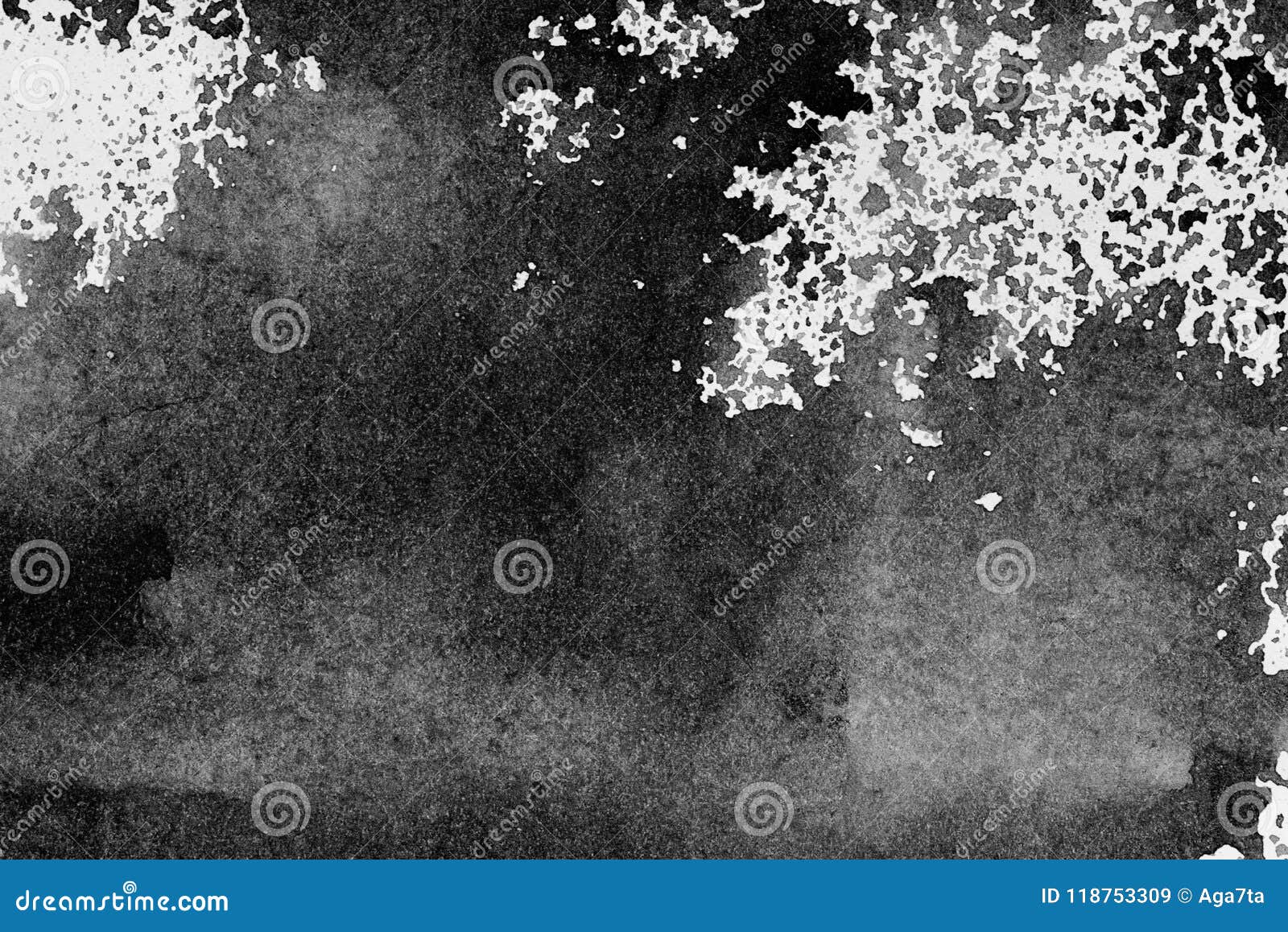 Distressed Black Pattern on White Paper Background Texture Stock Image ...