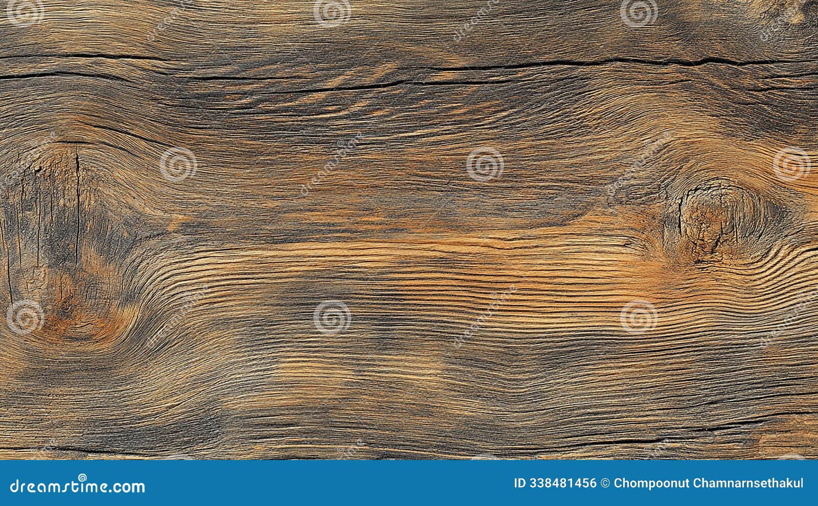 Distressed Oak Wood with a Rugged, Textured Surface and Visible Grain ...