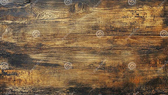 Distressed Oak Wood with a Rugged, Textured Surface and Visible Grain ...