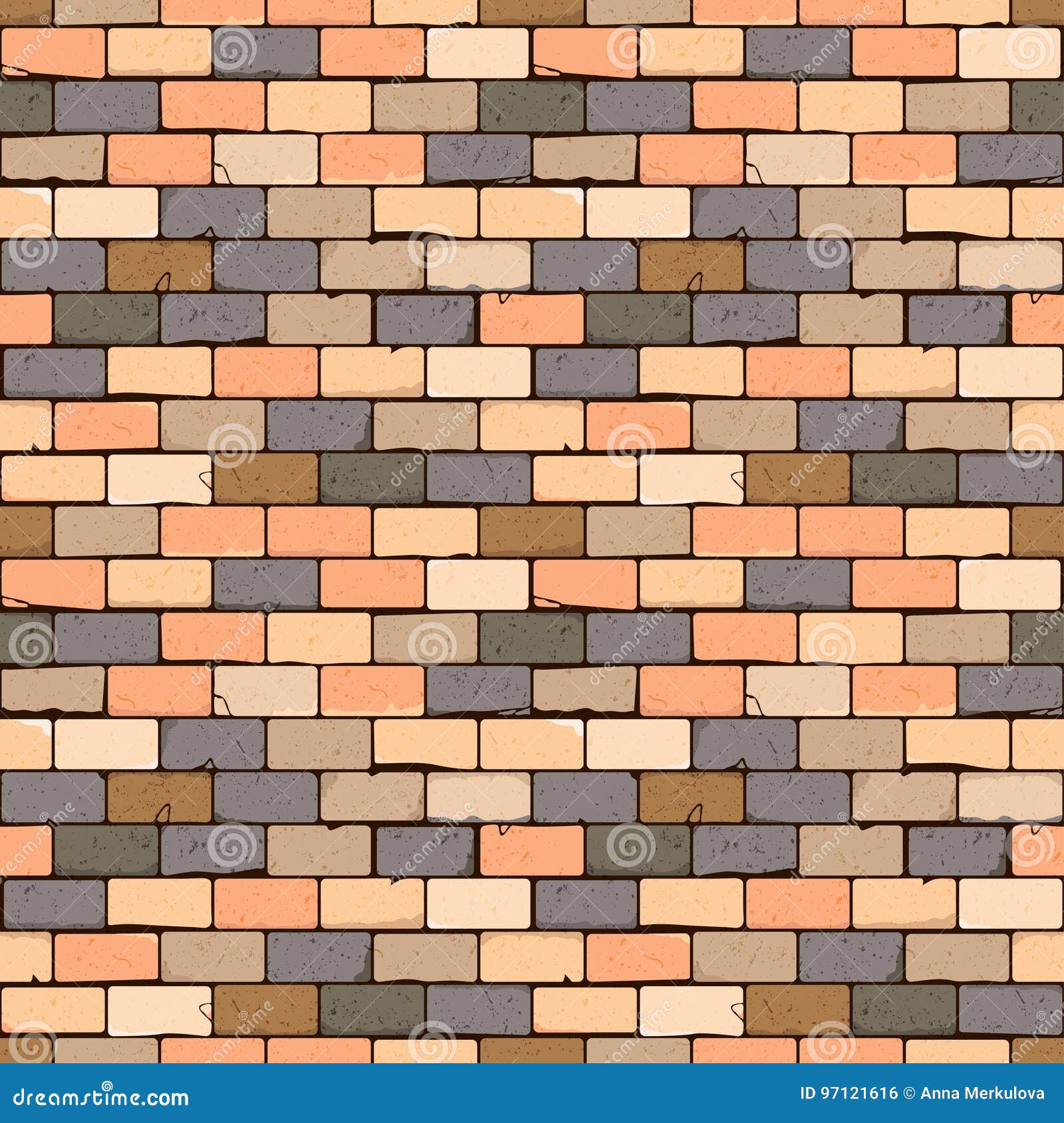 Distressed Overlay Texture of Old Brickwork Stock Vector - Illustration ...