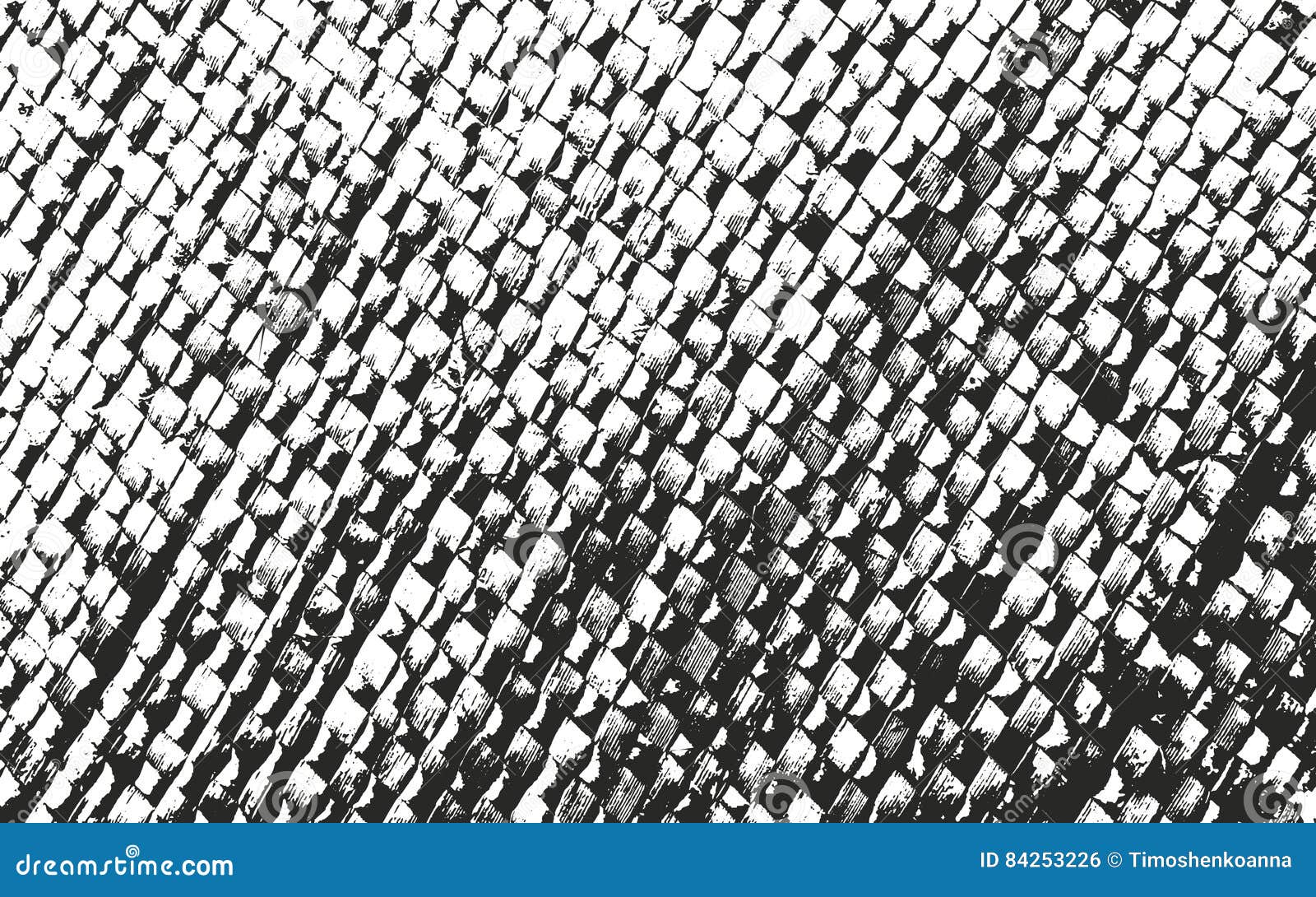 Distressed Overlay Texture of Weaving Fabric Stock Illustration ...