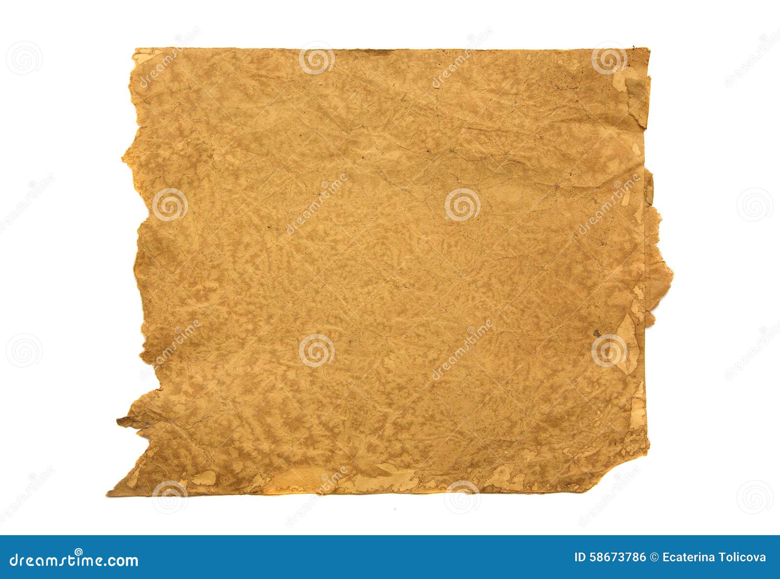 Distressed paper stock photo. Image of spots, paper, texture - 58673786