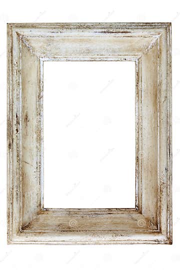 Distressed Picture Frame stock image. Image of isolated - 19306497