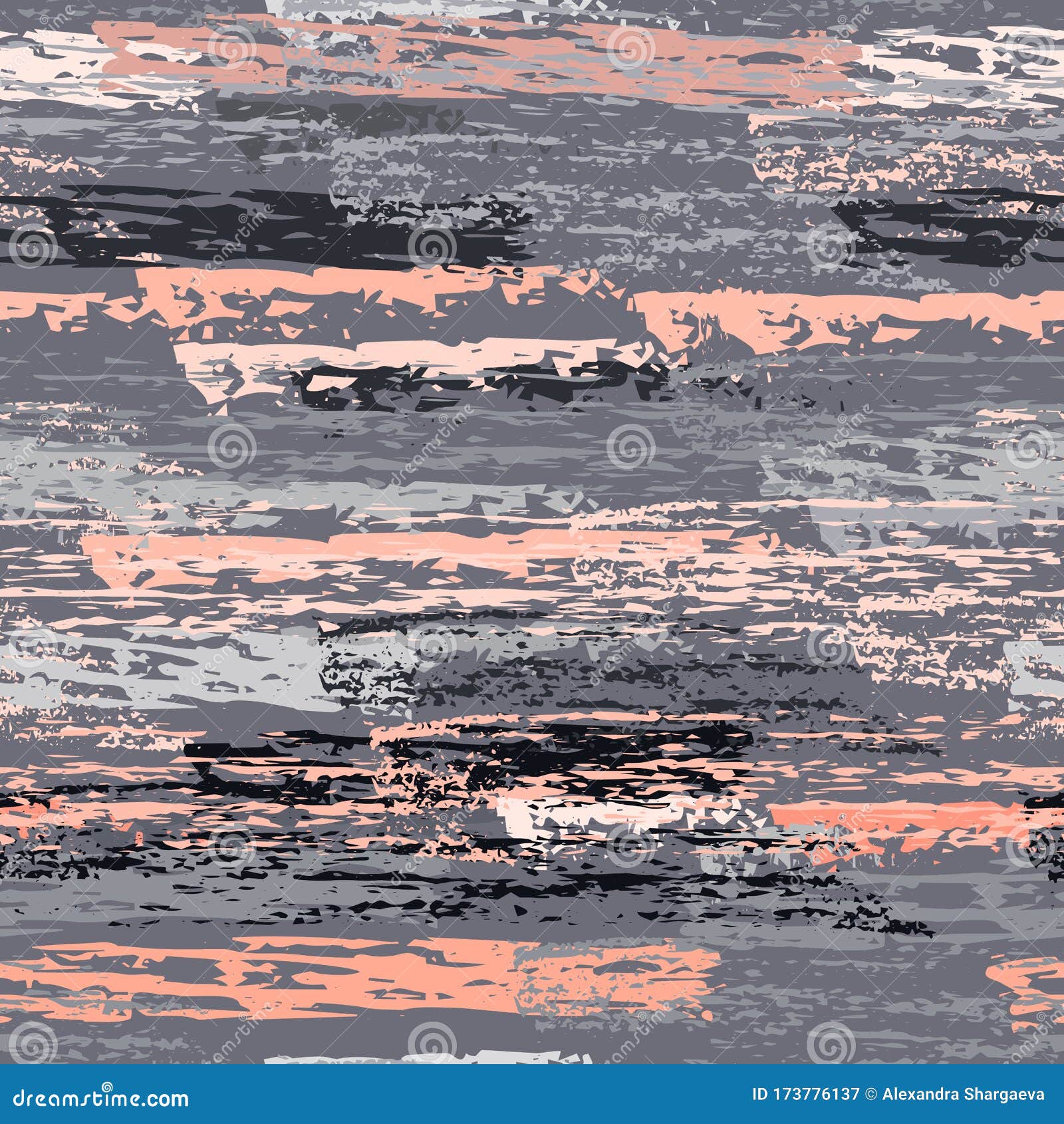 Distressed Stripes. Chalk Textures Surface Stock Vector - Illustration ...