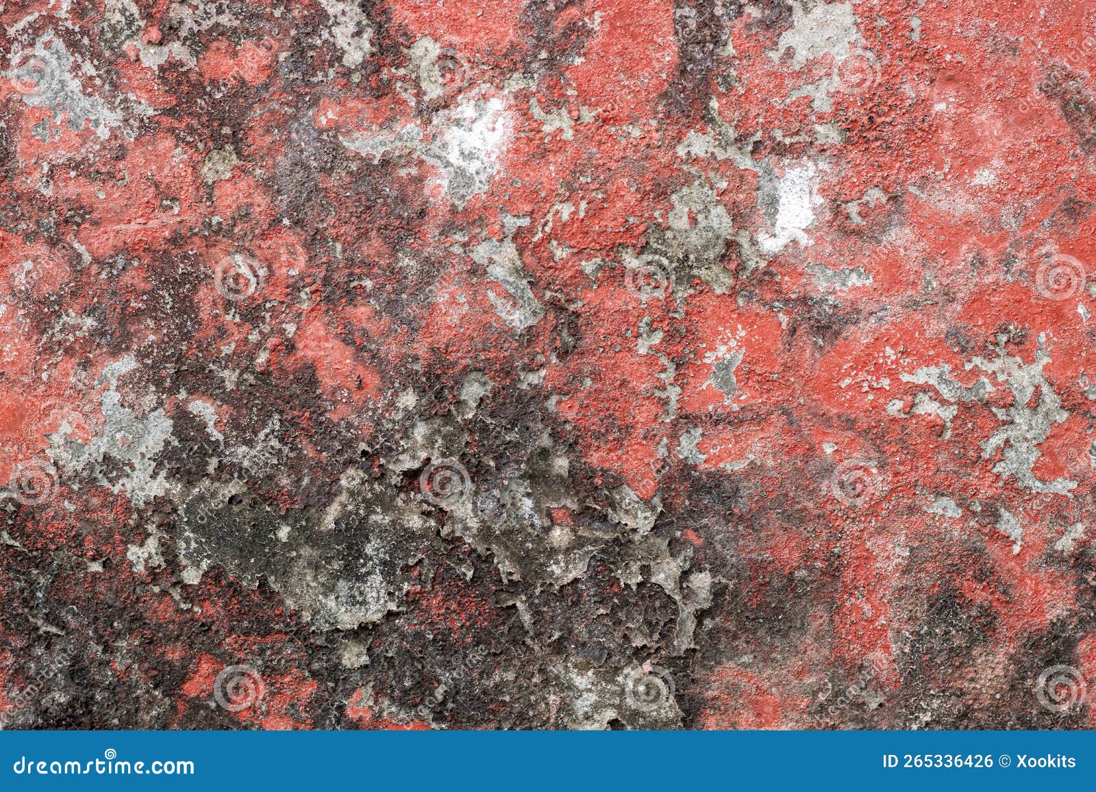 Distressed Textured Paper. Colorful Splash On Surface. Colored Brush ...