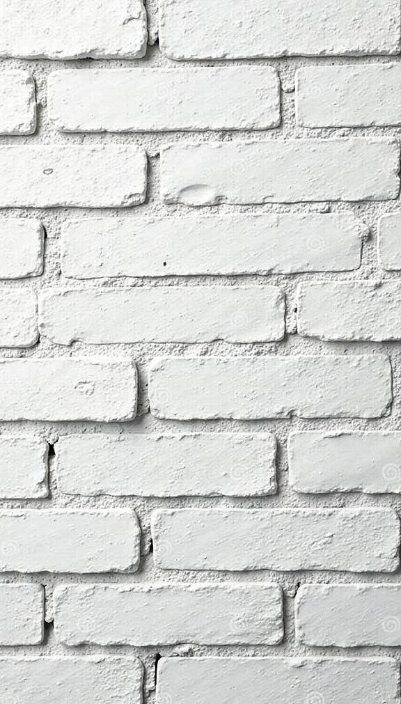 Distressed White Brick Wall with Subtle Shadow Detail Rustic White ...