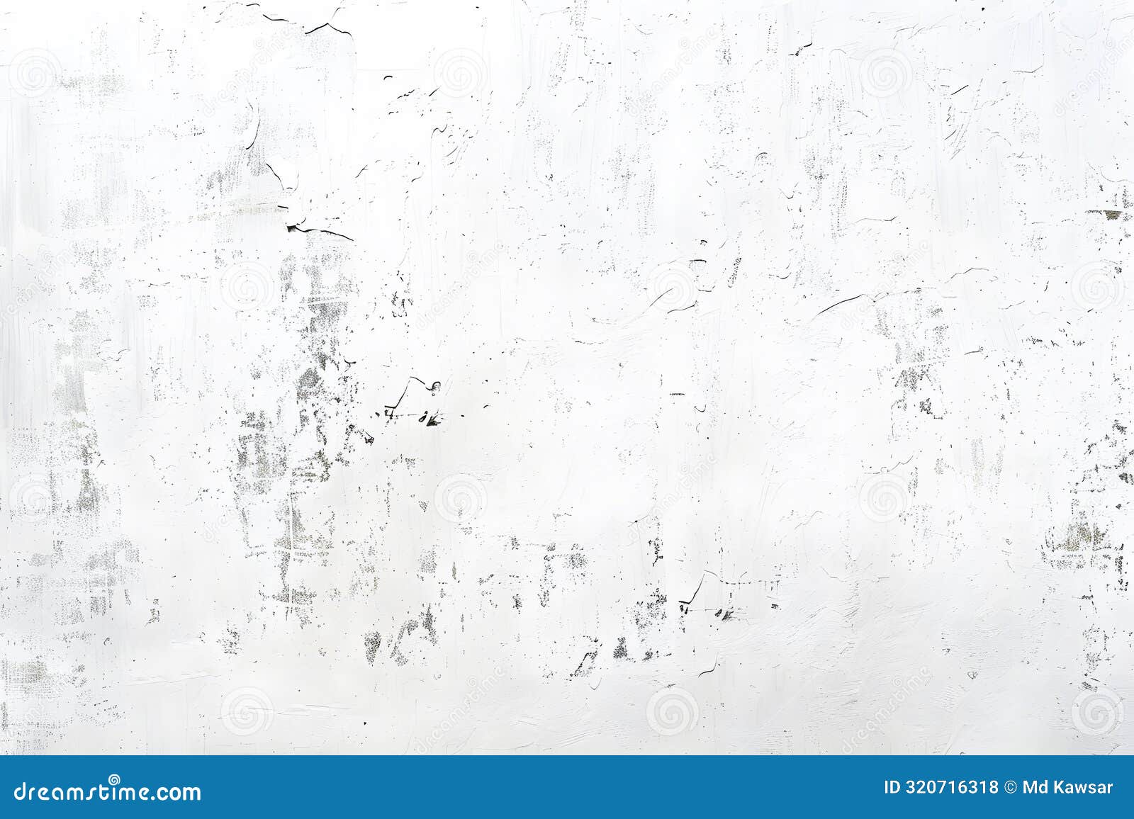 Distressed White Wall Texture Seamless Pattern Stock Illustration ...