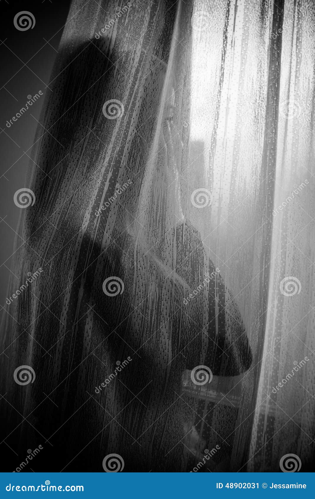 Distressed woman stock image. Image of pain, melancholy - 48902031