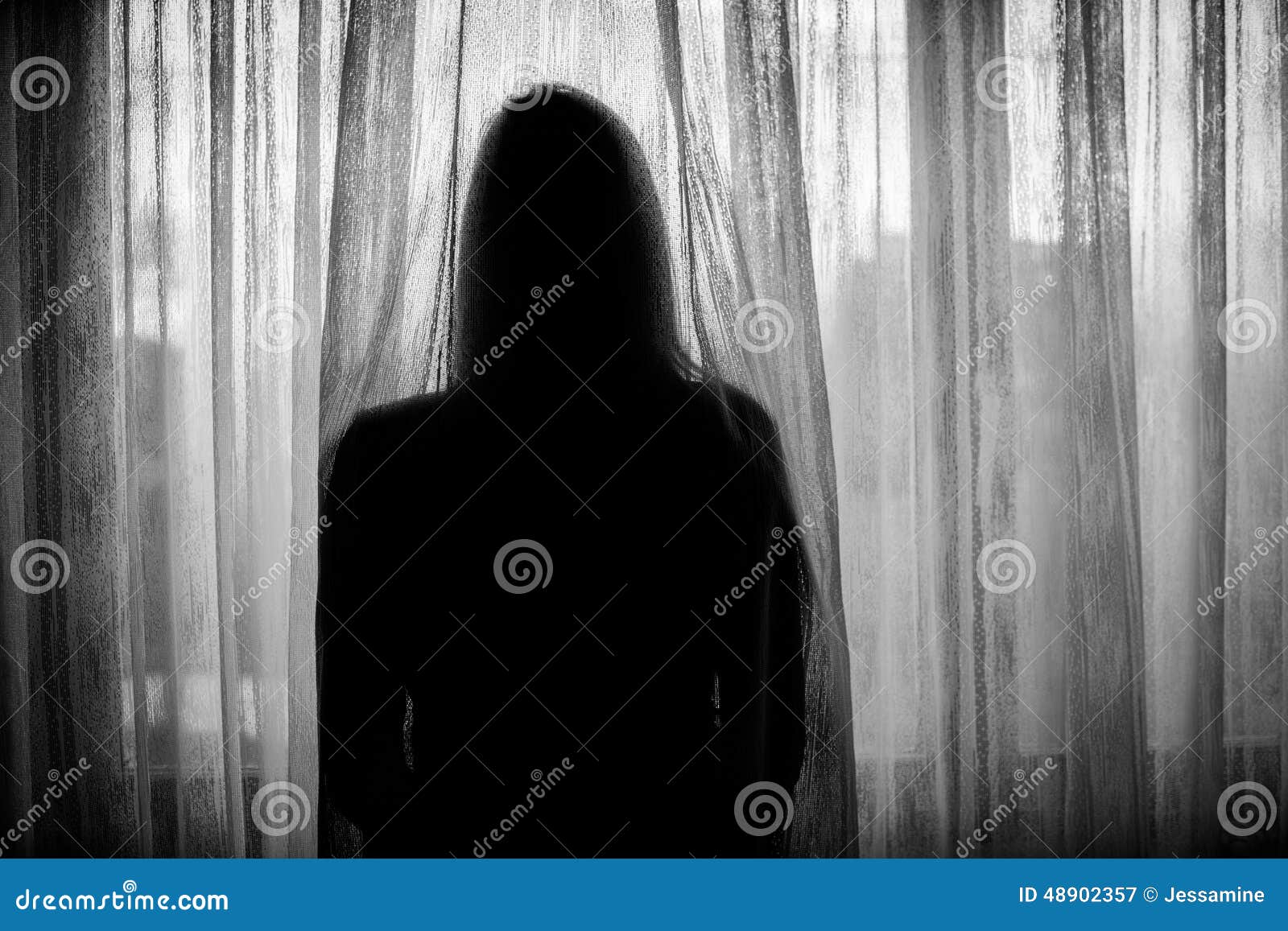 Distressed woman stock image. Image of person, dark, problem - 48902357