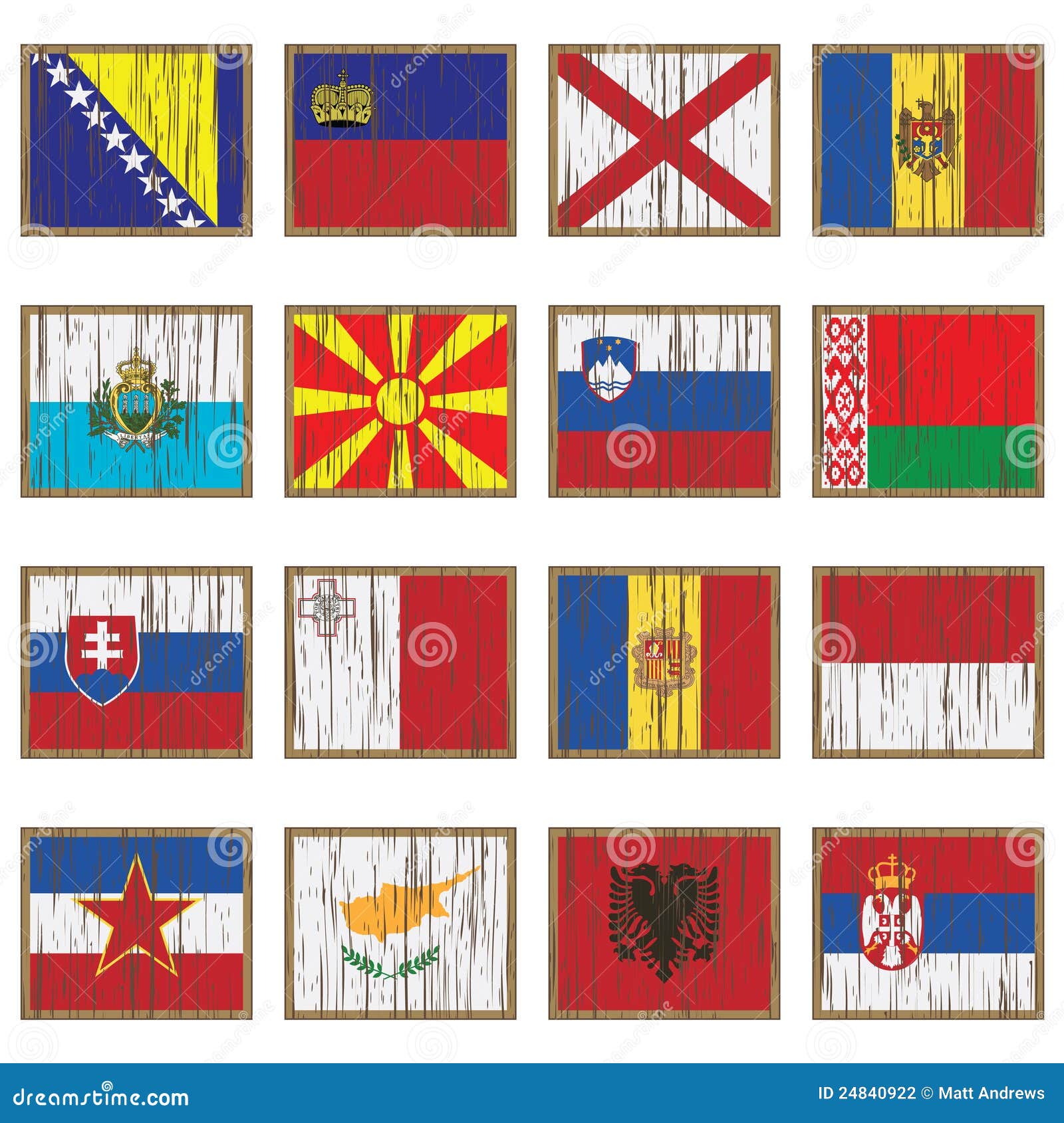 Distressed wooden flags stock vector. Illustration of moldova - 24840922