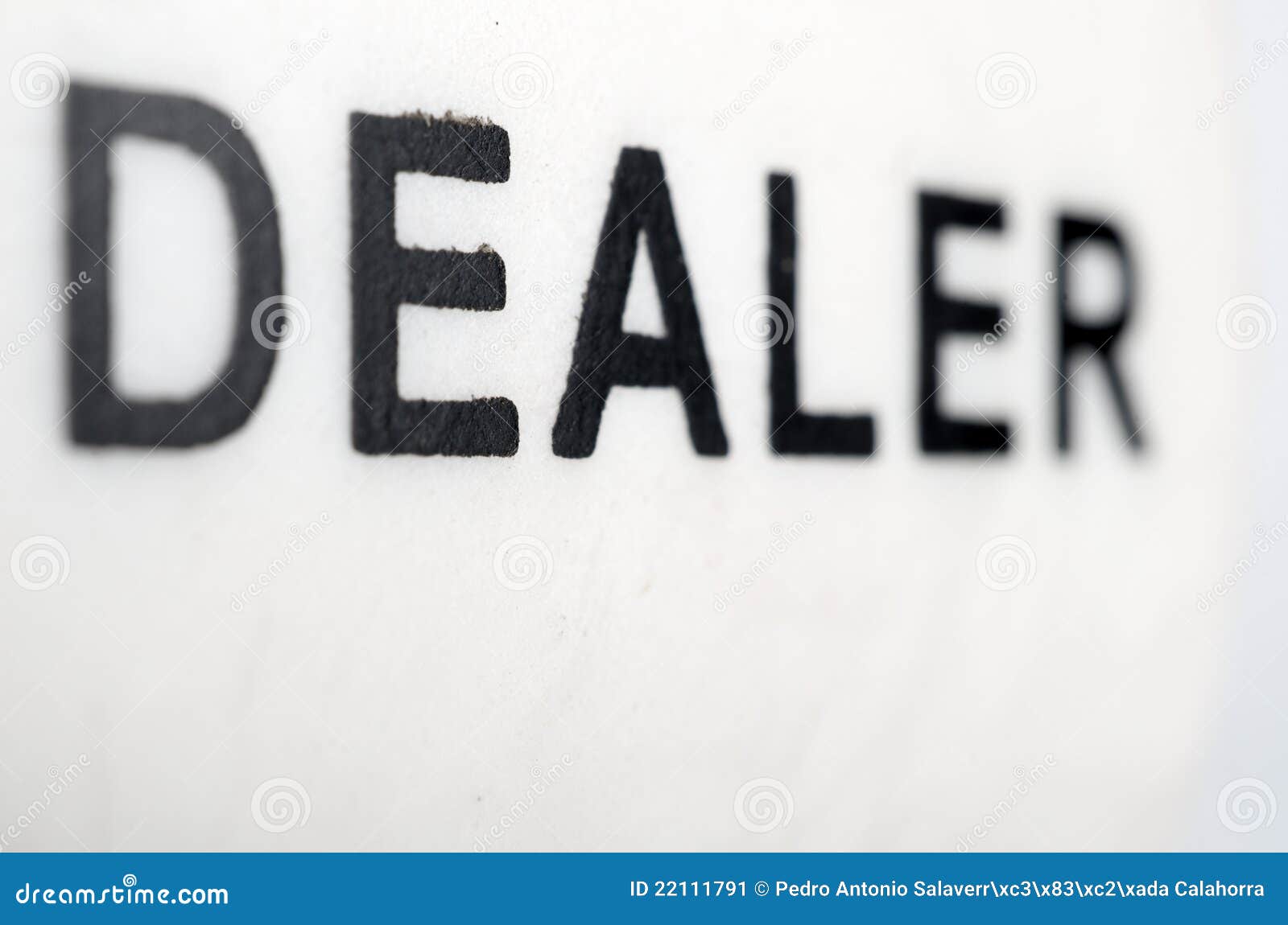 Distribuidor autorizado imagen de archivo. Imagen de cierre - 22111791