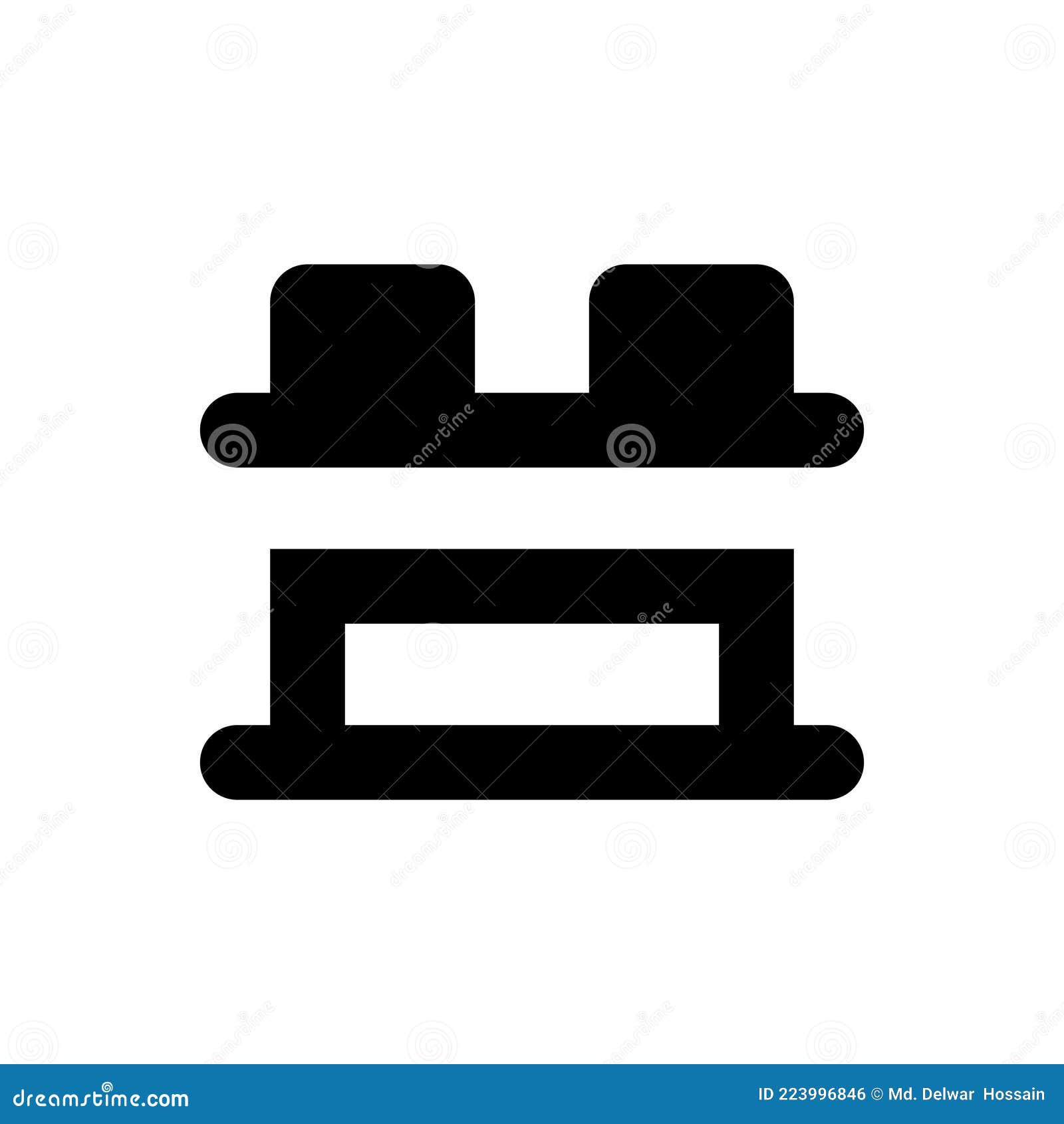 Distribute Icon Vector Sign And Symbol Isolated On White Background ...